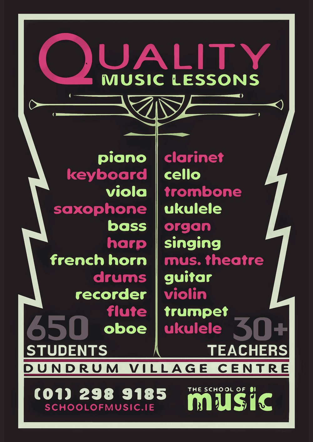 Quality Music Lessons Dublin - Churchtown School of Music