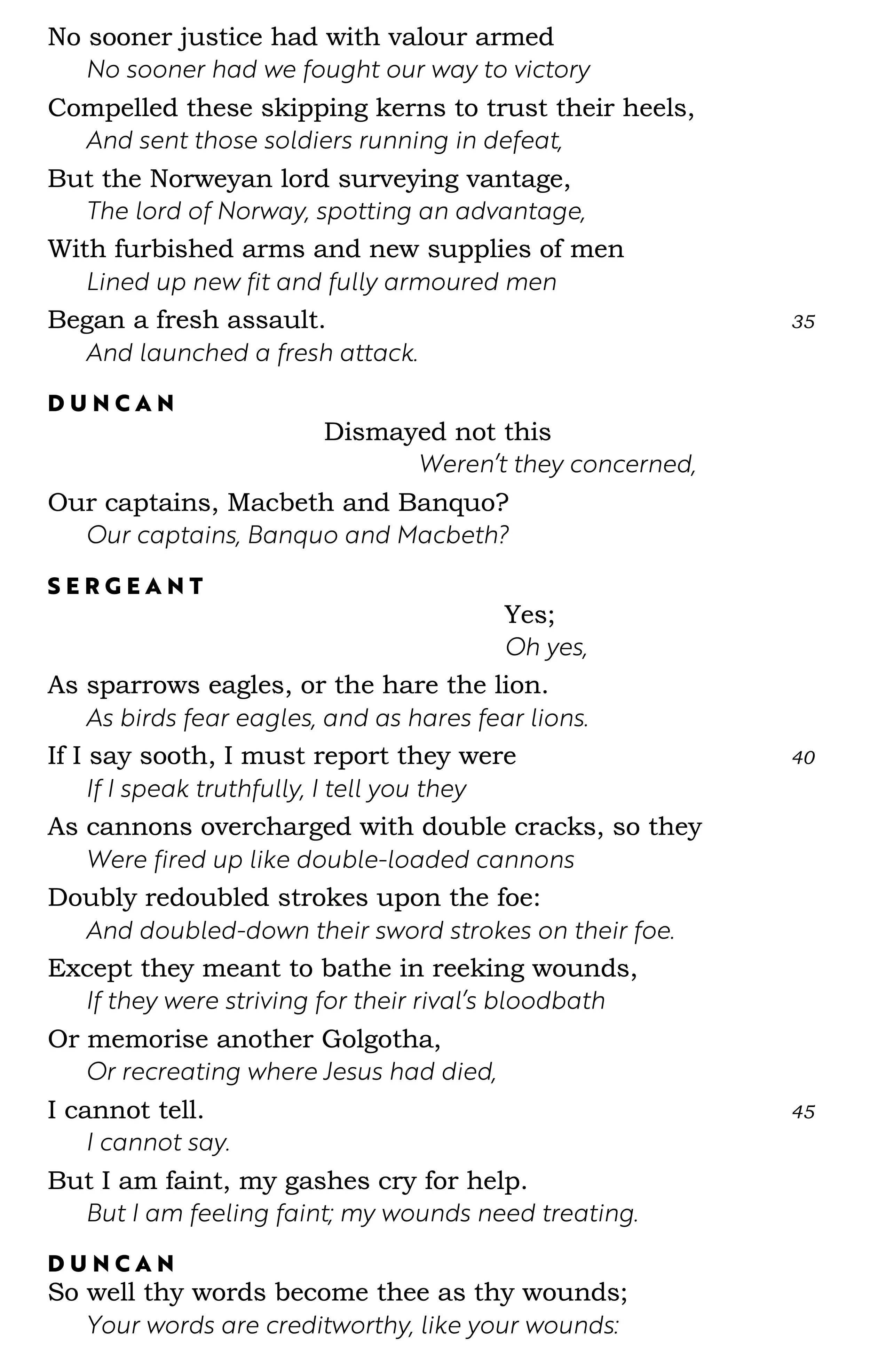 Macbeth — Shakespeare Retold