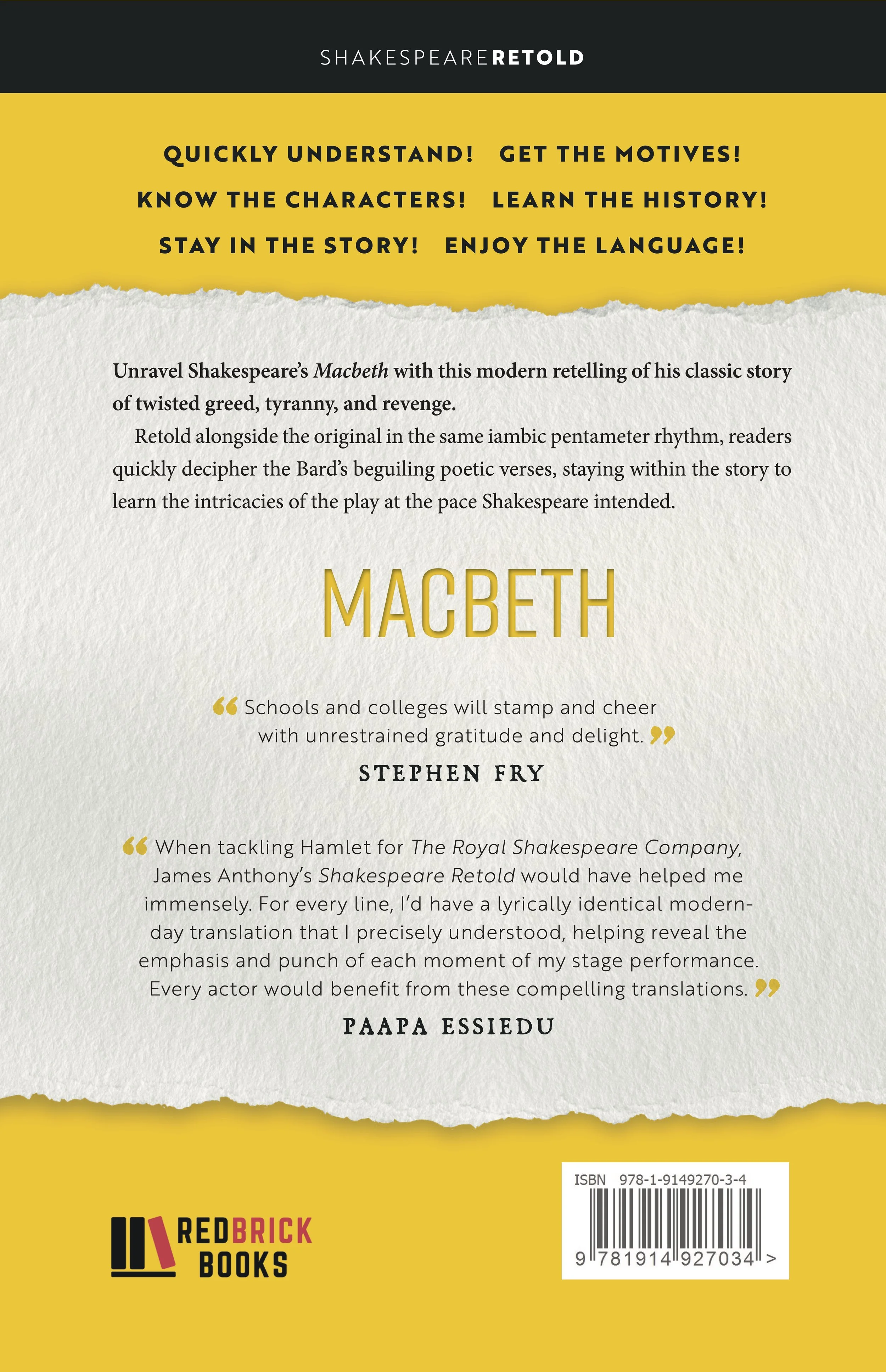 Macbeth — Shakespeare Retold