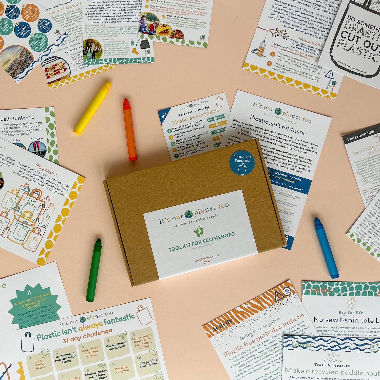 Information and activities for Earth Day - It's Our Planet Too