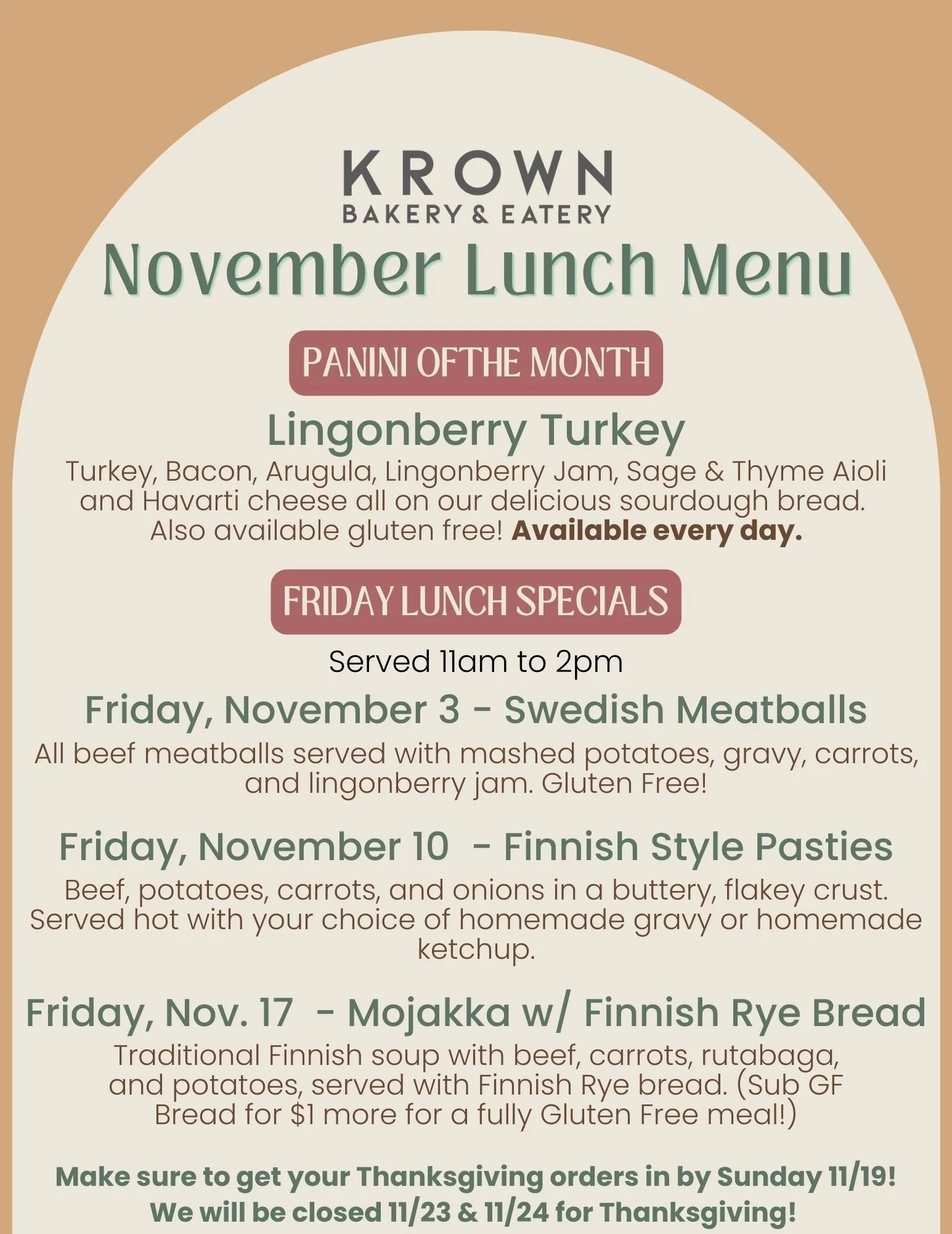 Scandinavian Drink Menus