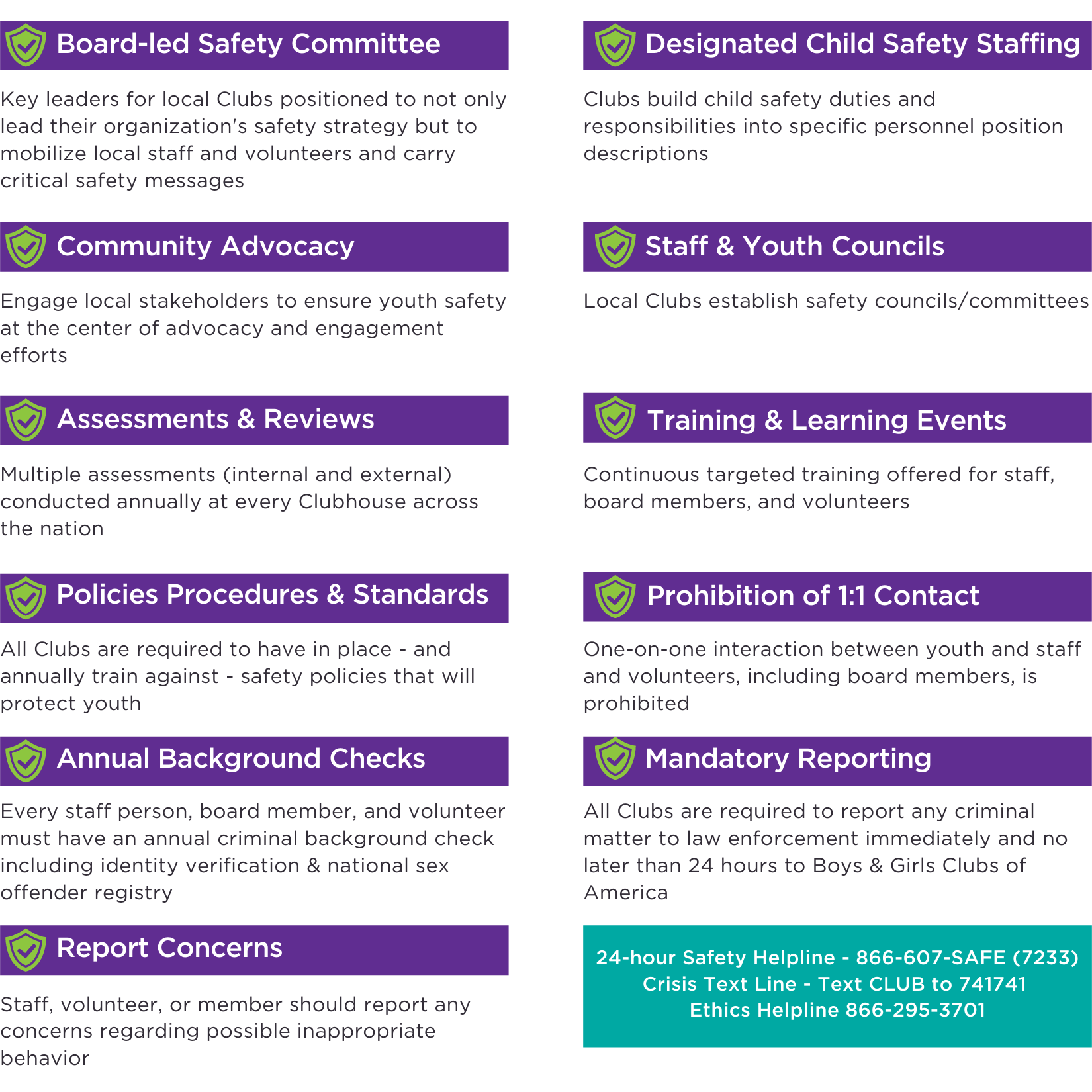 Child Safety — Boys & Girls Clubs of Sonoma-Marin