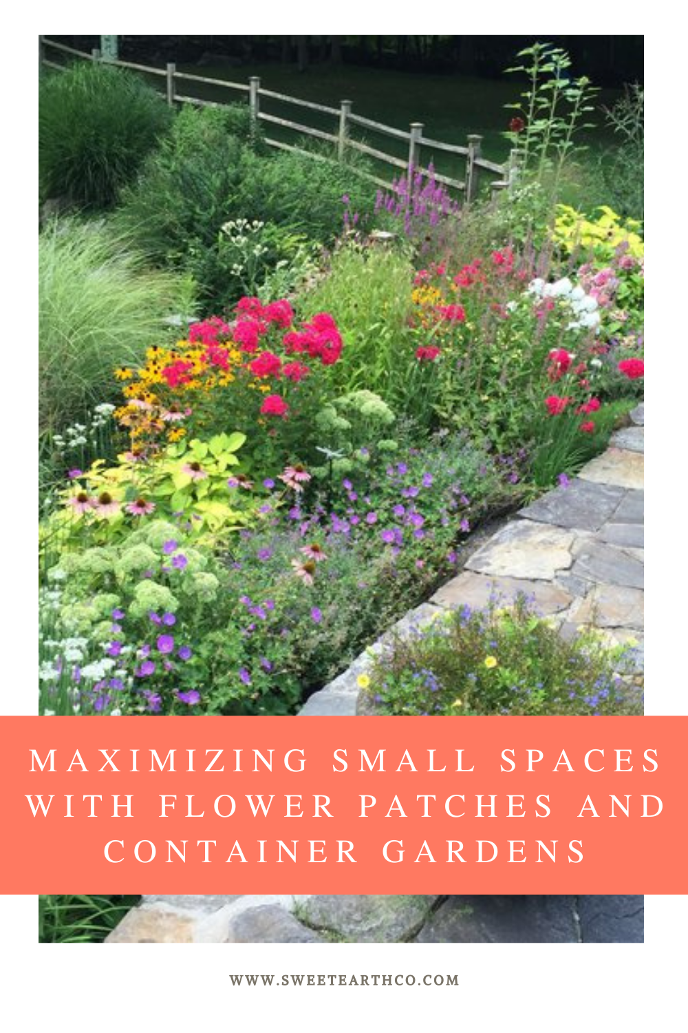 Maximizing Small Spaces with Flower Patches and Container Gardens ...