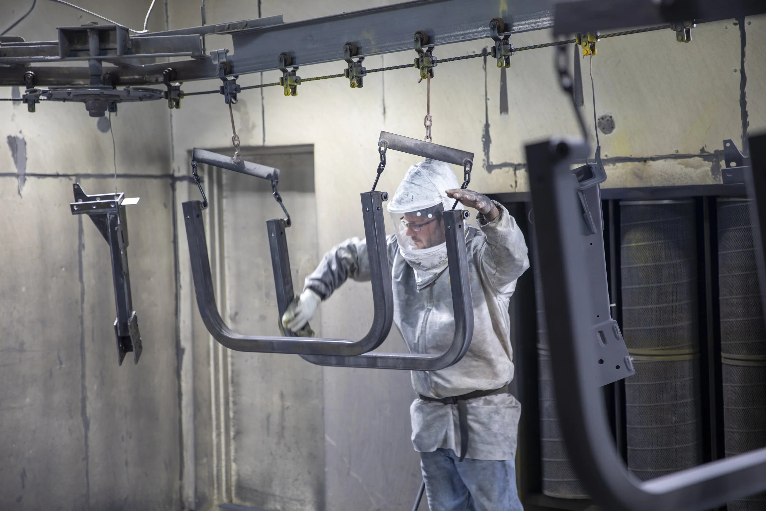 Powder Coating — Full Vision Inc. | Precision Metal Fabrication & Assembly