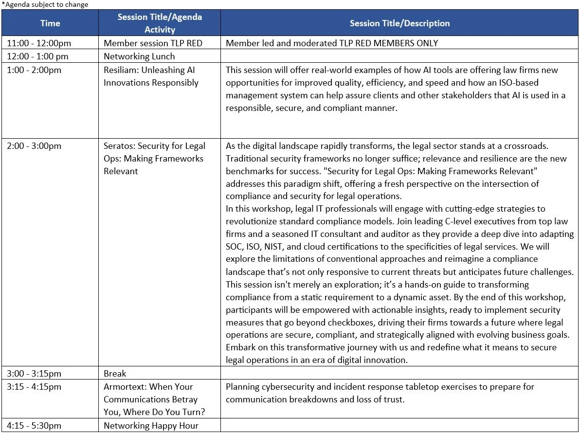 2024 New York Workshop — LS-ISAO 2024 New York Workshop — LS-ISAO