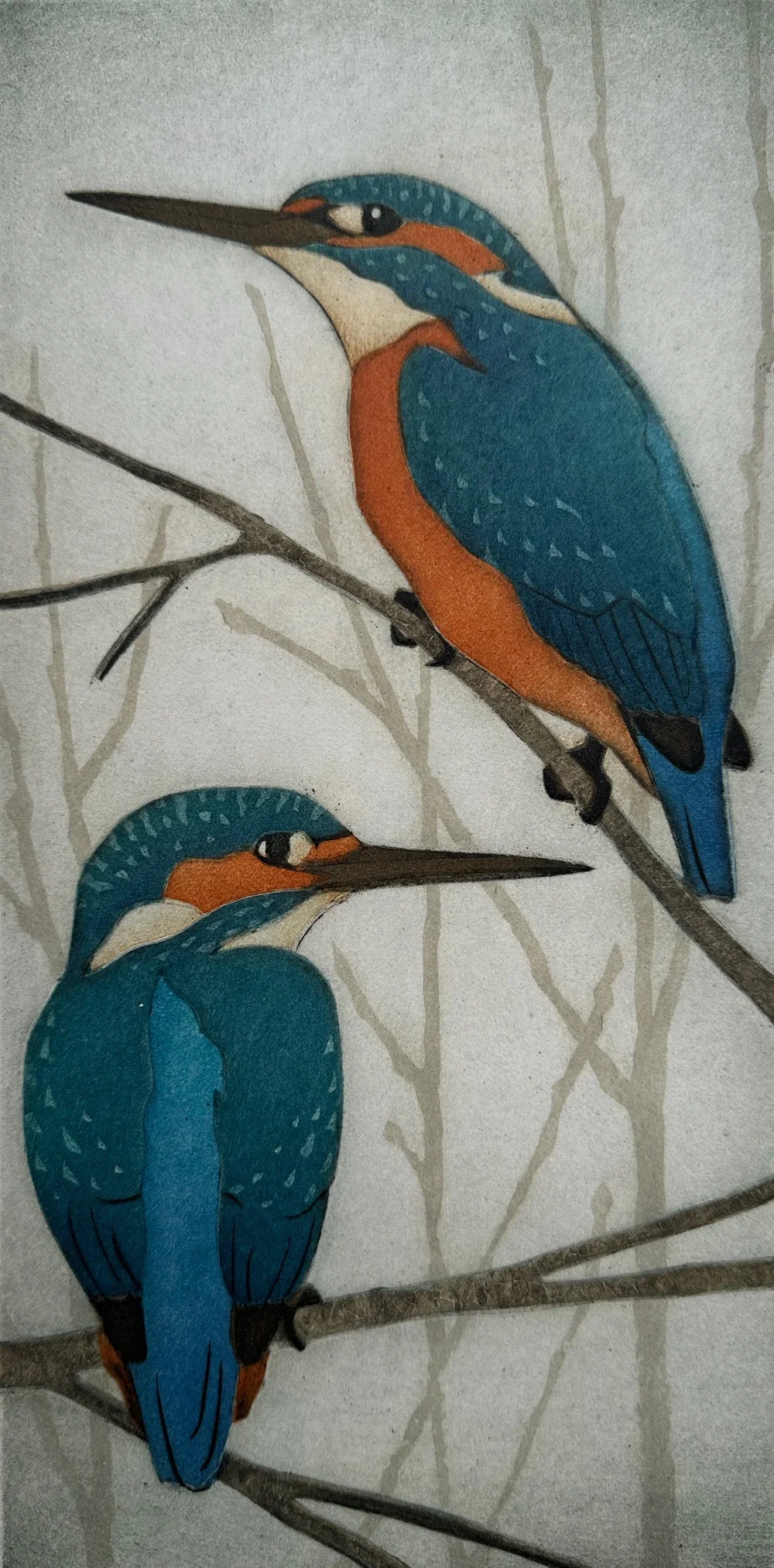 Collagraphs — Kathleen Buchanan