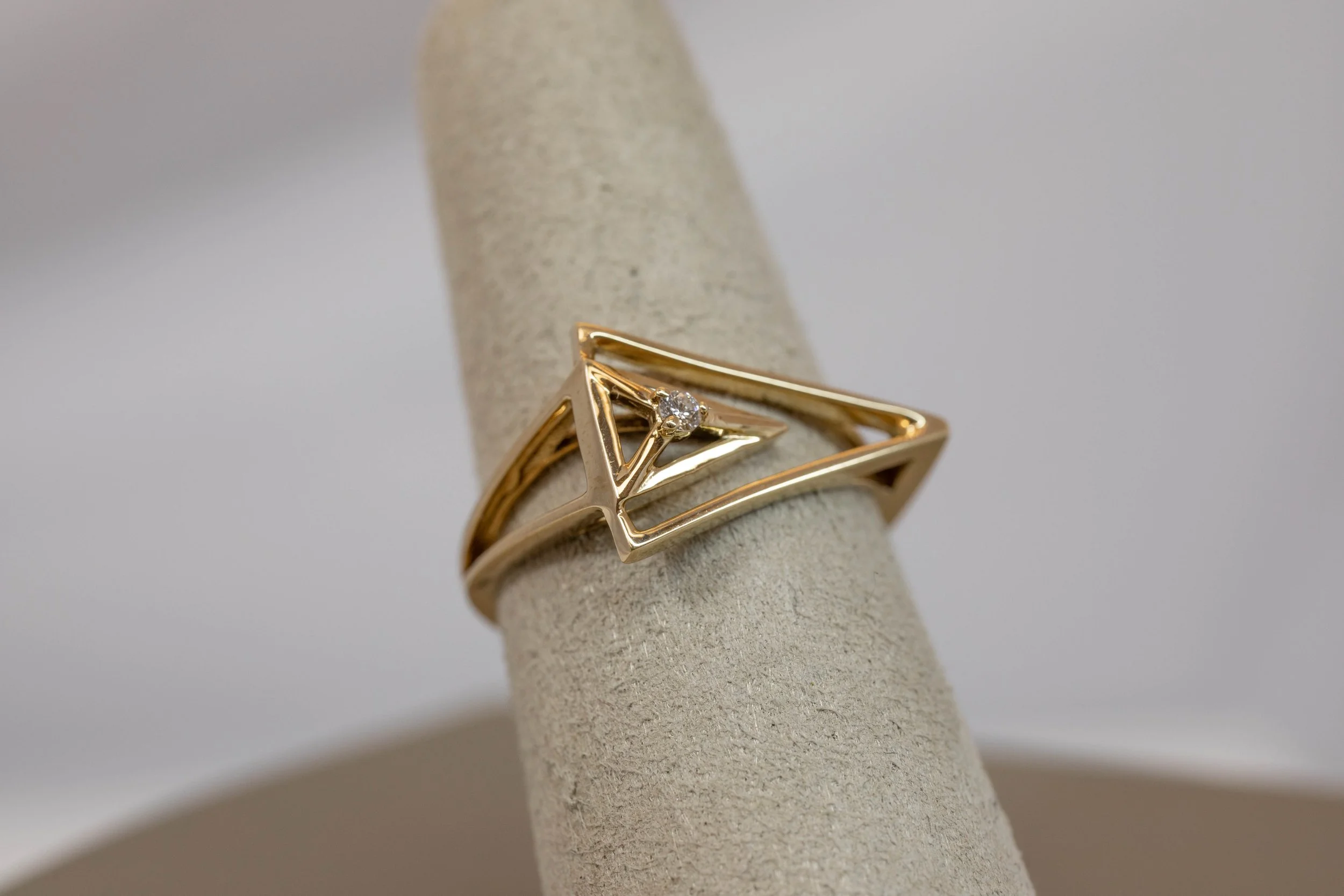 Geometric Ring — Austen Jewellers | Okotoks | Jewellery Store | Custom ...