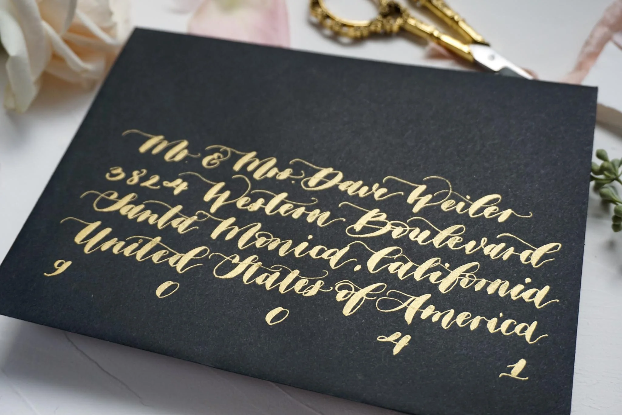 Wedding and Live Event Calligraphy I shescloudy calligraphy I Los Angeles