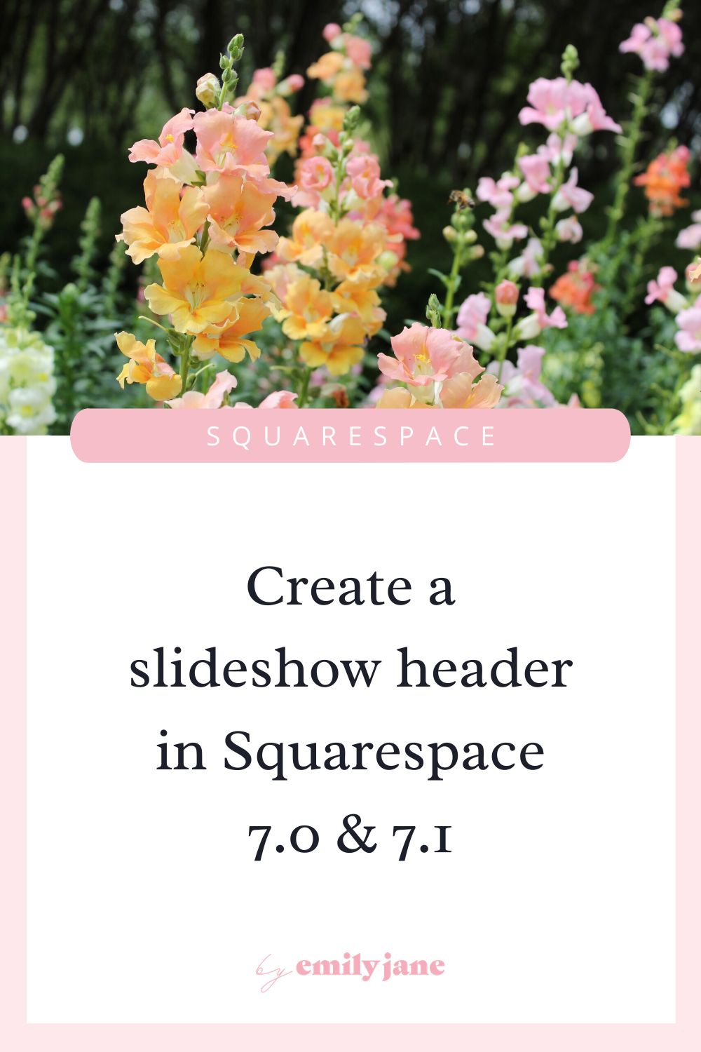 How to get a full-screen slideshow at the top of your Squarespace page ...
