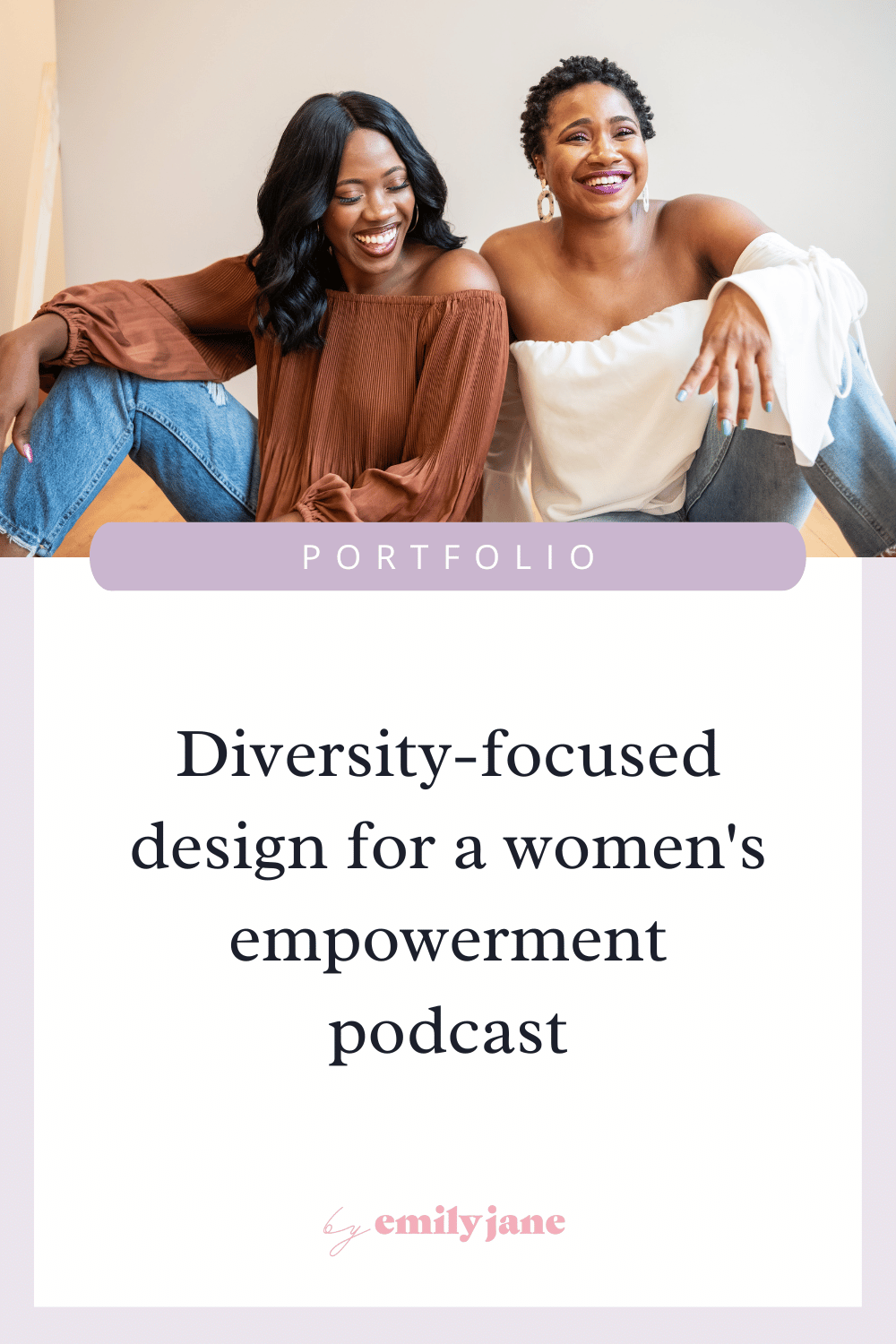 Portfolio: Diversity-focused website design for a women’s empowerment ...