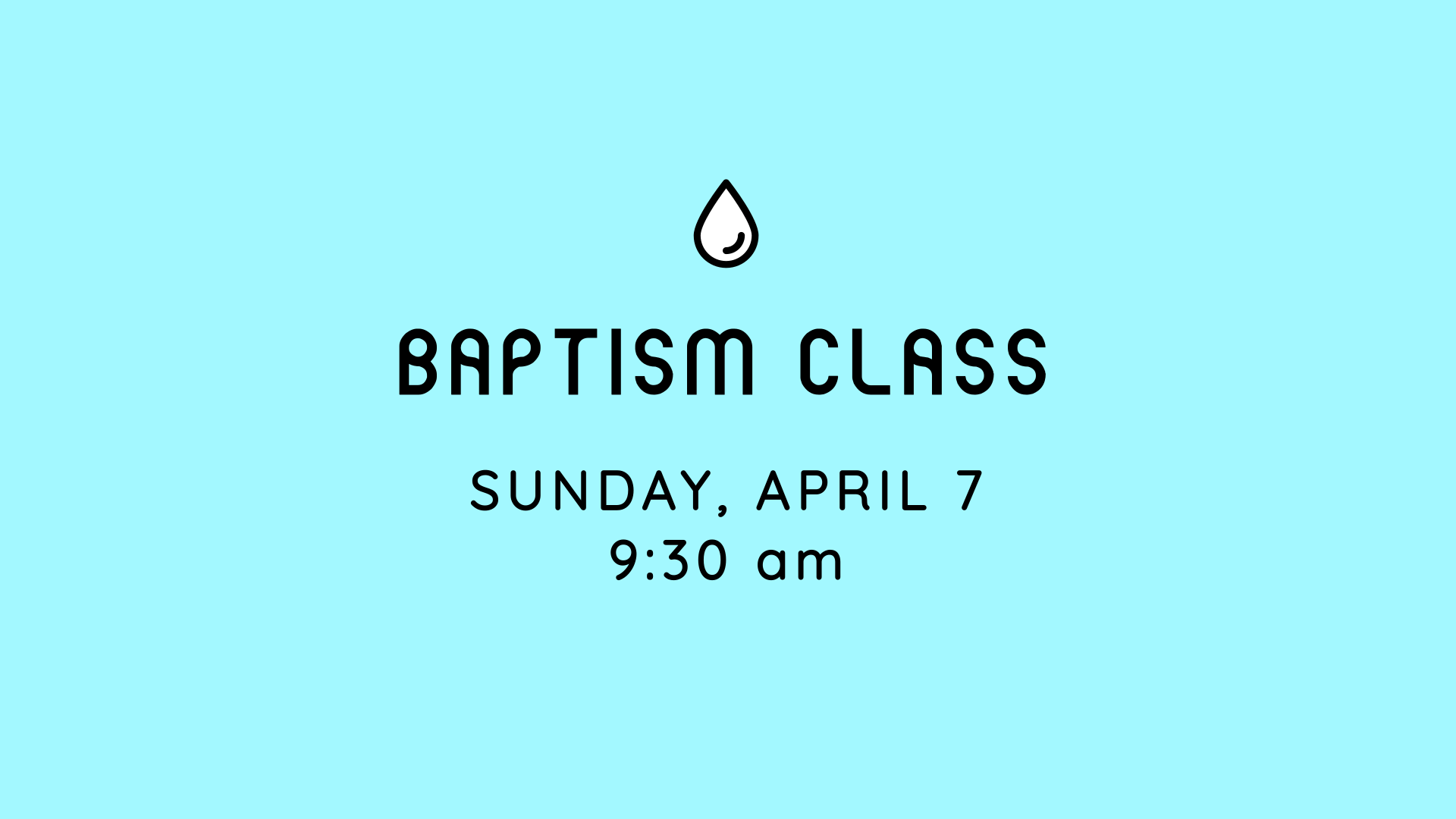 Weekly program — GBC Lancaster