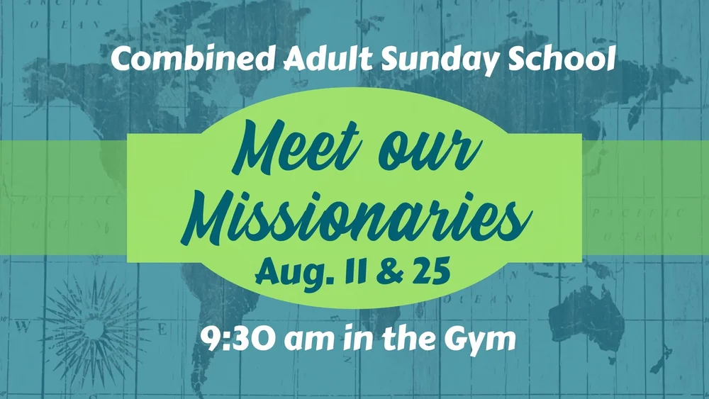 Weekly program — GBC Lancaster