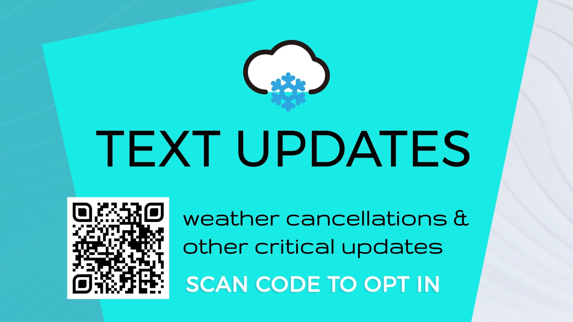 Weekly program — GBC Lancaster