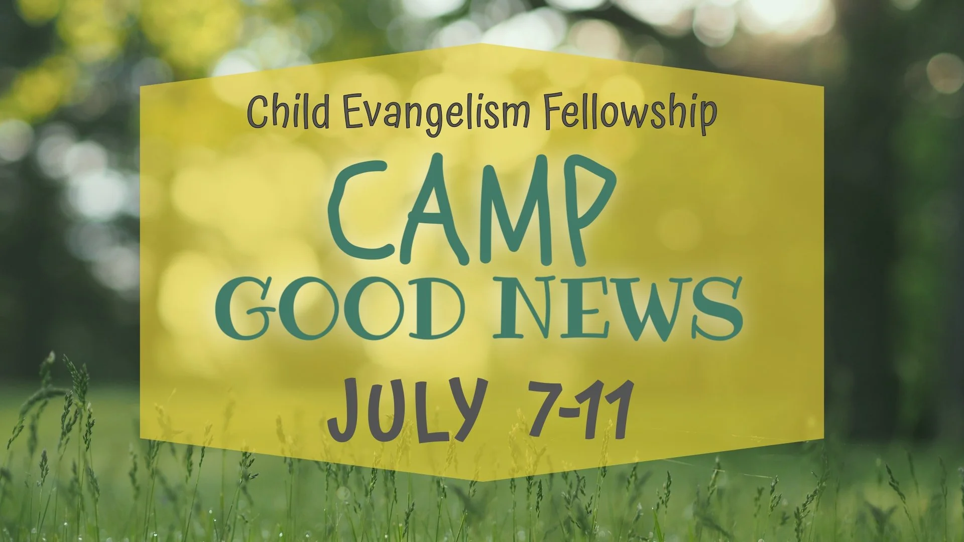 Weekly program — GBC Lancaster