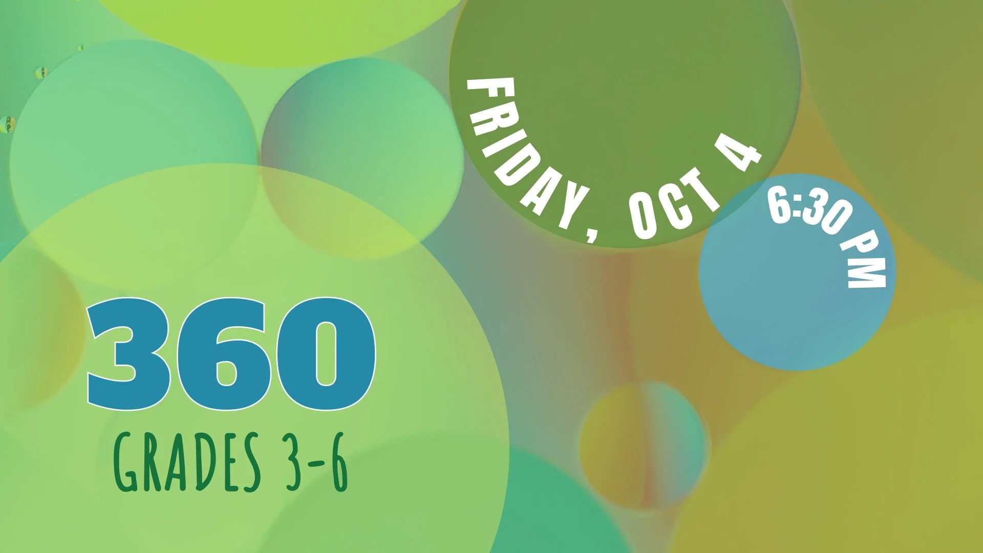 Weekly program — GBC Lancaster