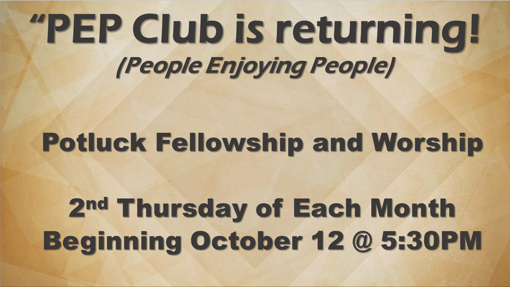 PEP Club — Wylie Baptist Church