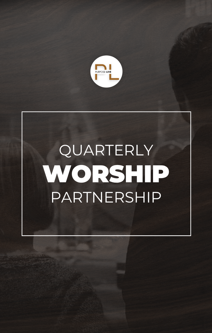 Quarterly Church Worship Coaching & In-Person Training — Purpose Live ...