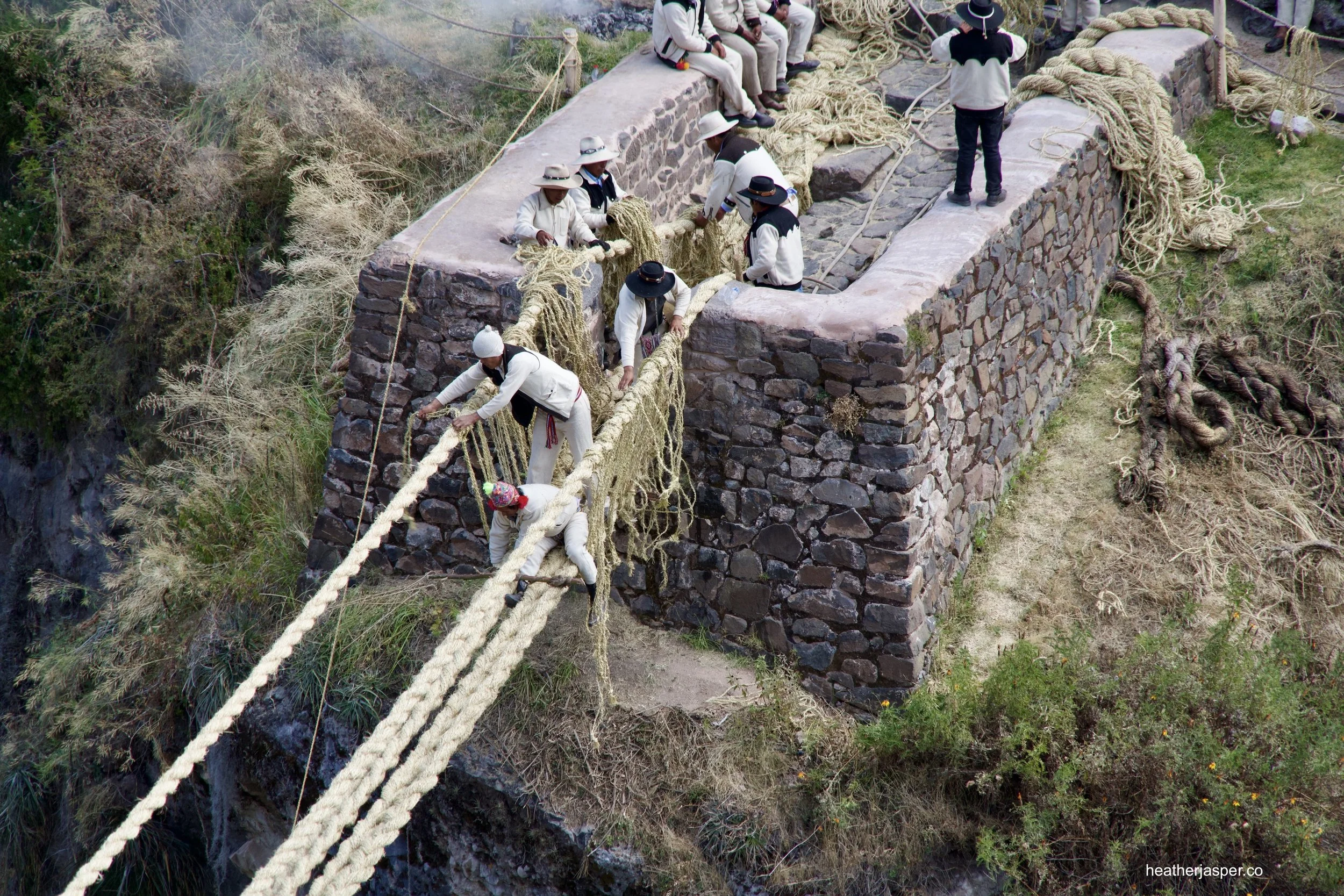 Here's why you have to go see the Q'eswachaka Inca Bridge — Heather Jasper