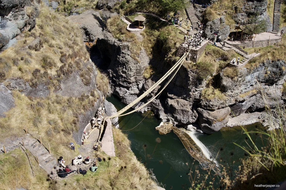 Here's why you have to go see the Q'eswachaka Inca Bridge — Heather Jasper
