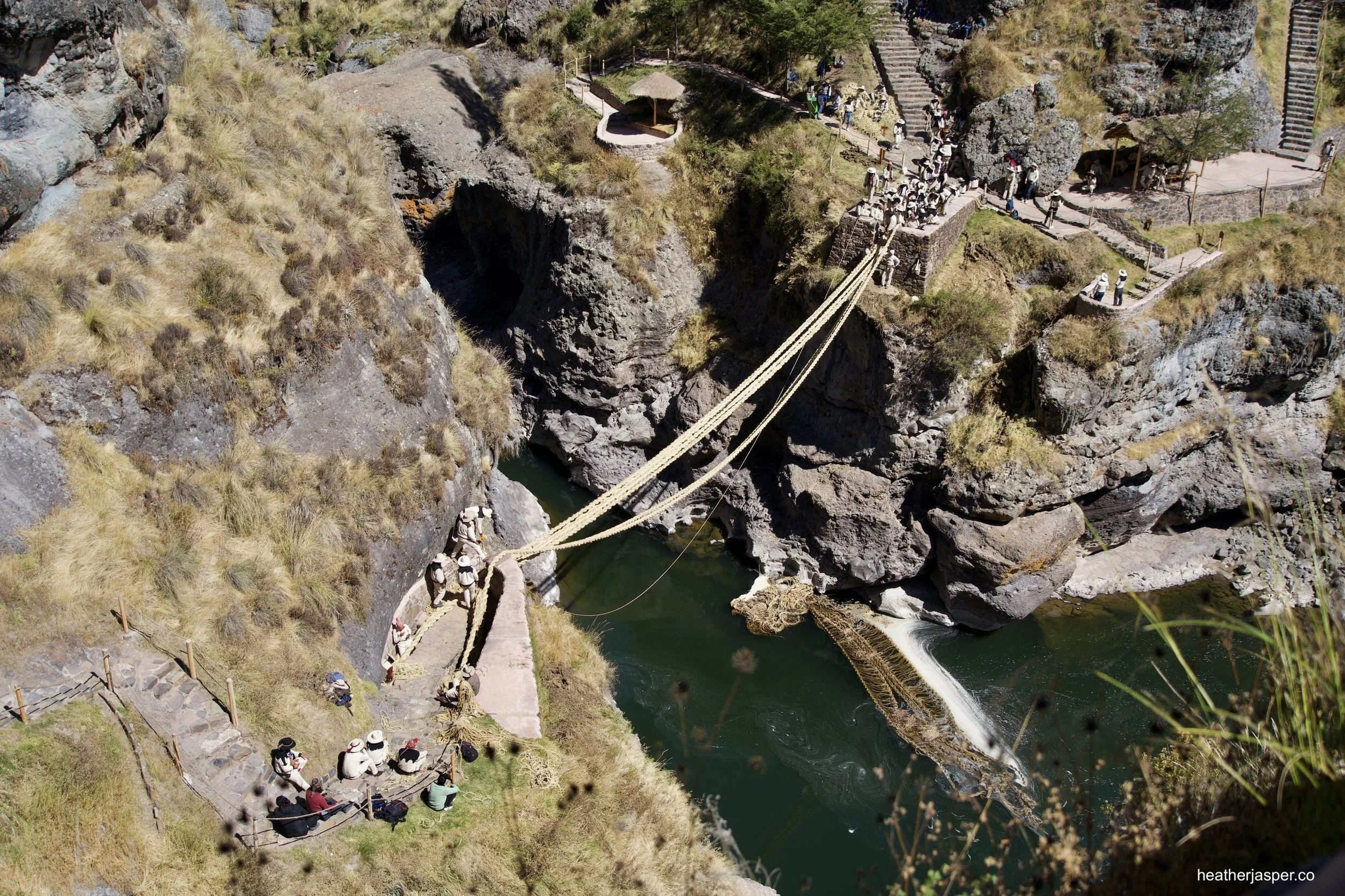 Here's why you have to go see the Q'eswachaka Inca Bridge — Heather Jasper