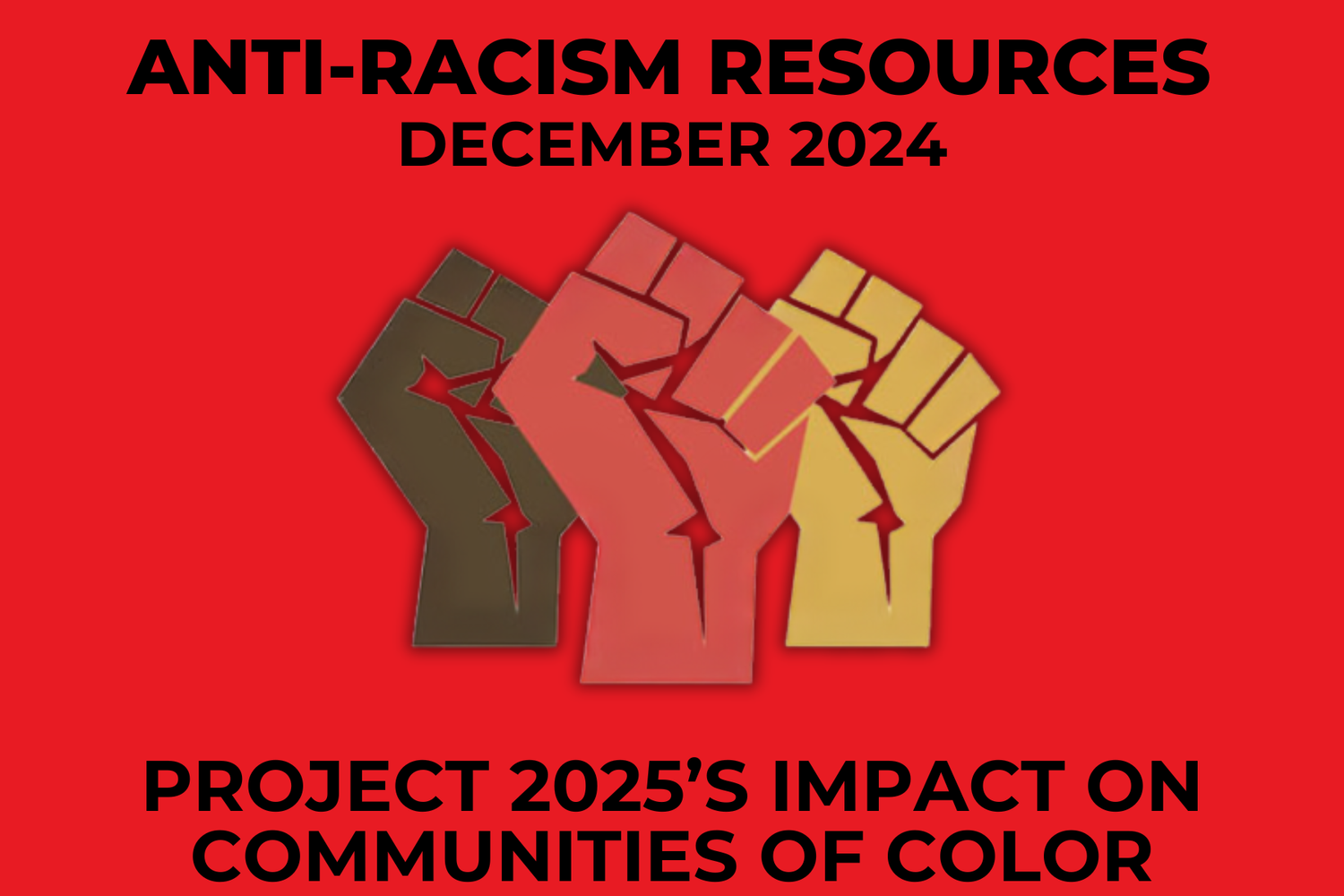 Anti-Racism Resources - December 2024 — naafa