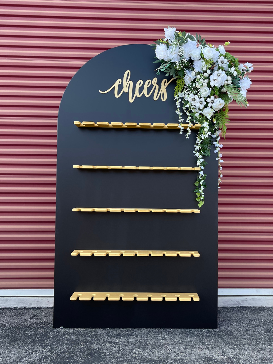 Champagne Wall Rentals - Flower Walls Las Vegas - Event Champagne Wall ...