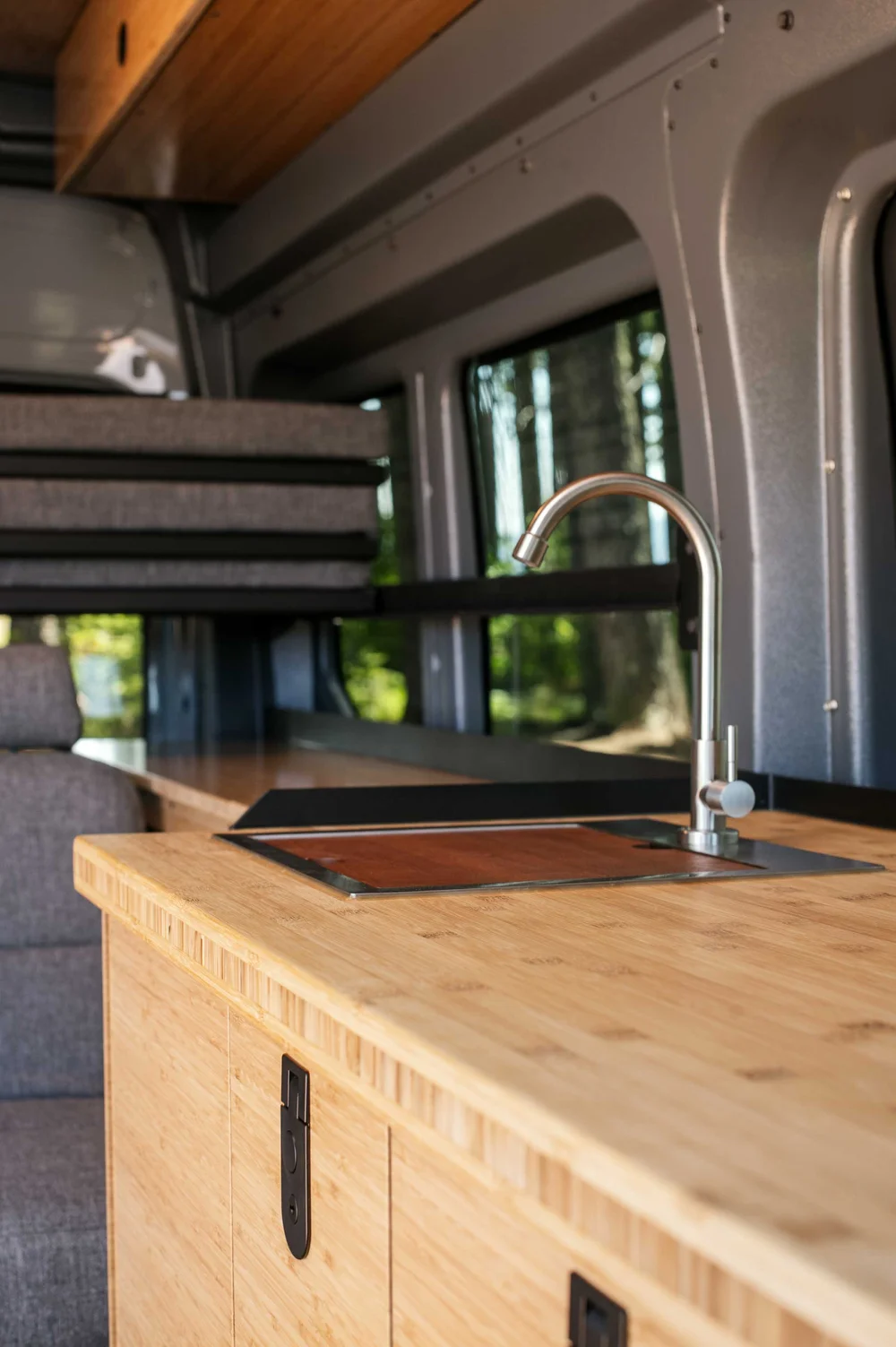 Transit Revolver Campervan with Passenger Windows — AXIS VEHICLES