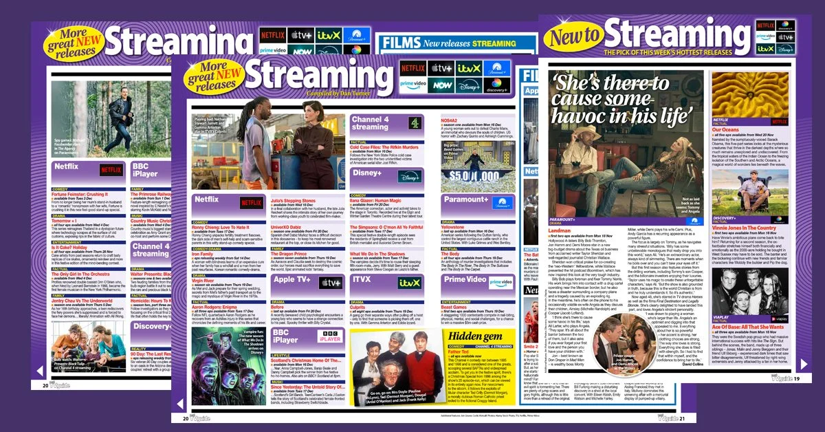 Total TV Guide: Best of this week’s hottest releases on UK streaming ...