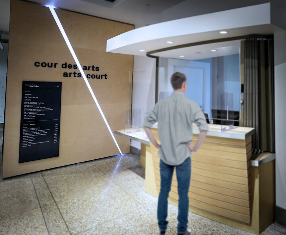 Arts Court Front Desk — ARTS COURT | COUR DES ARTS