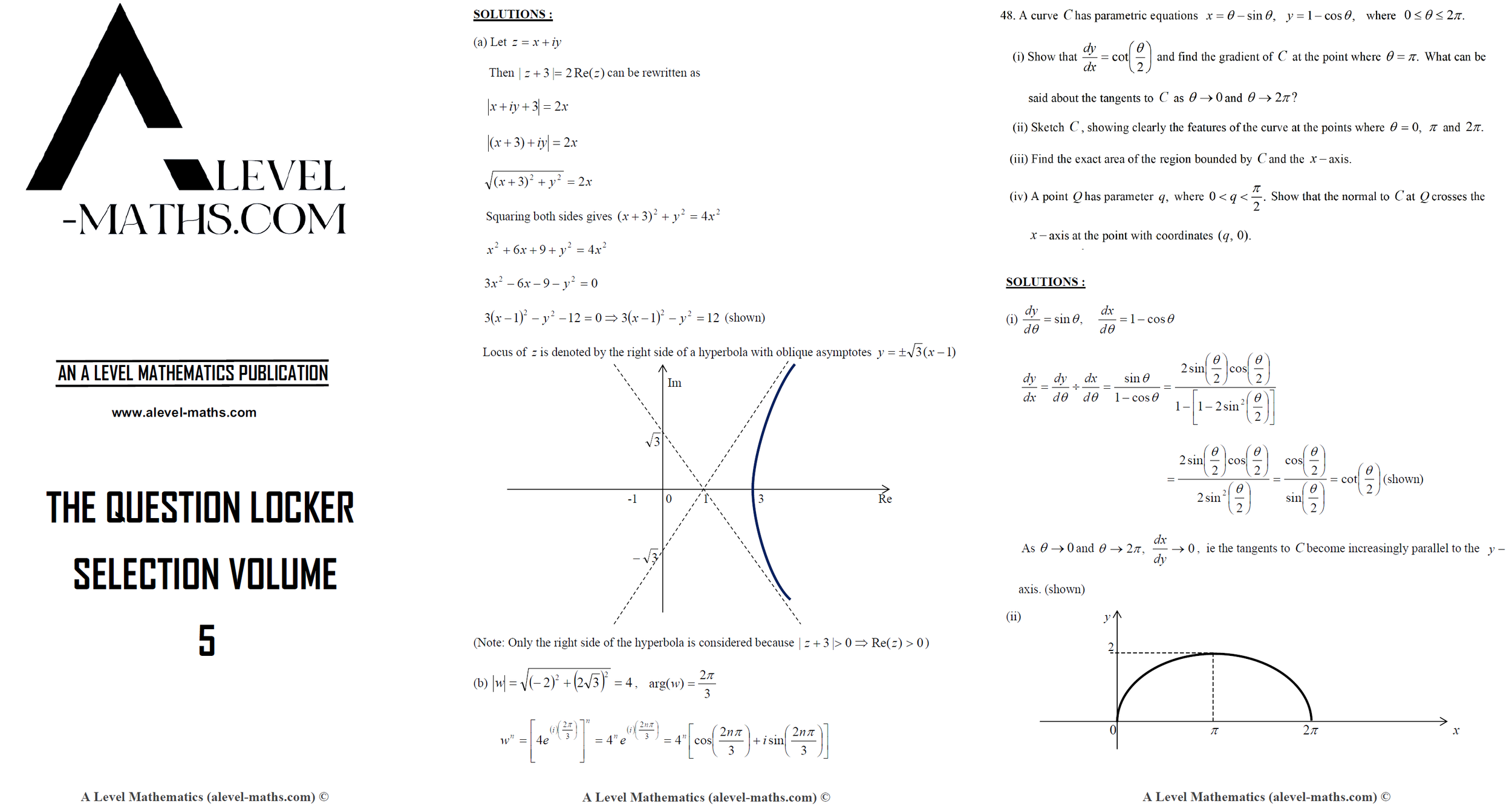 Aisle 2 — A LEVEL H2 MATHEMATICS