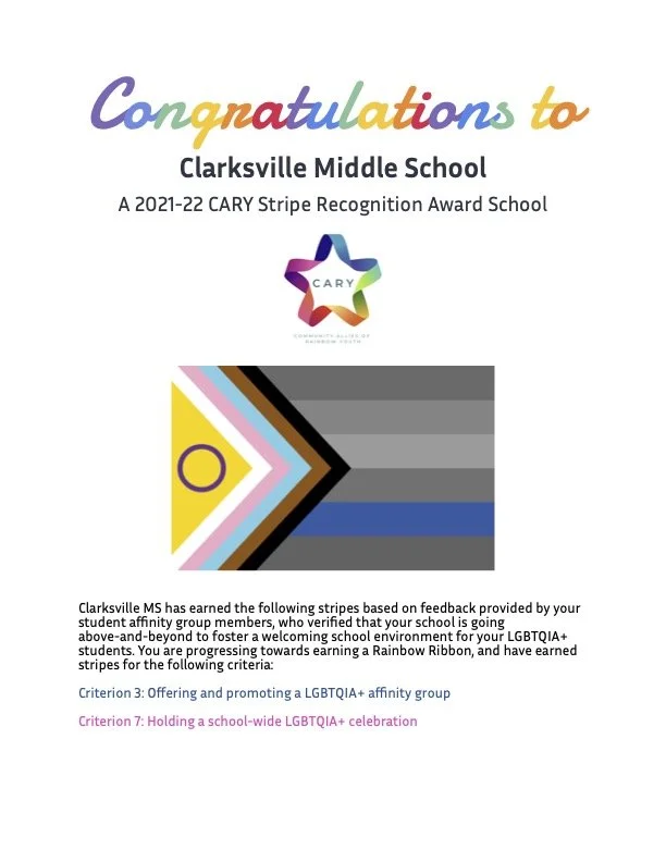 Rainbow Ribbon Schools — CARY