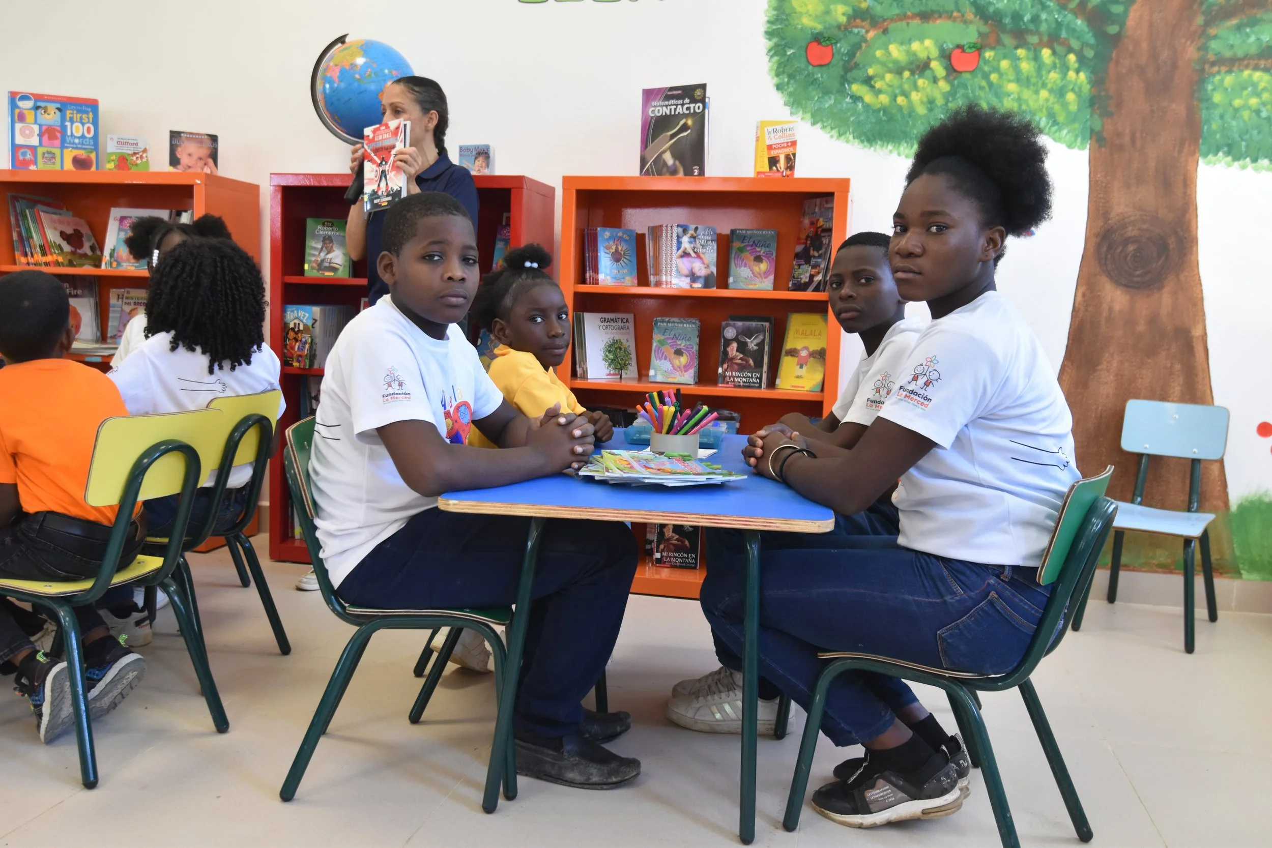 Nueva biblioteca en Fundación La Merced: una alianza entre DREAM ...