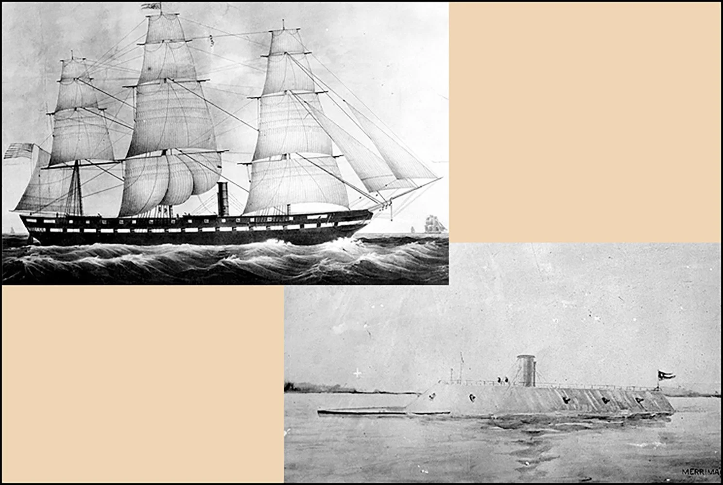Admiral John Lorimer Worden and the Battle of Hampton Roads. Notebook ...