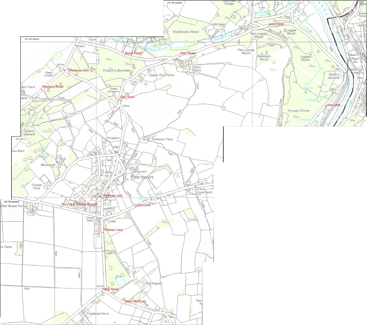Village Maps — Penallt Village Website