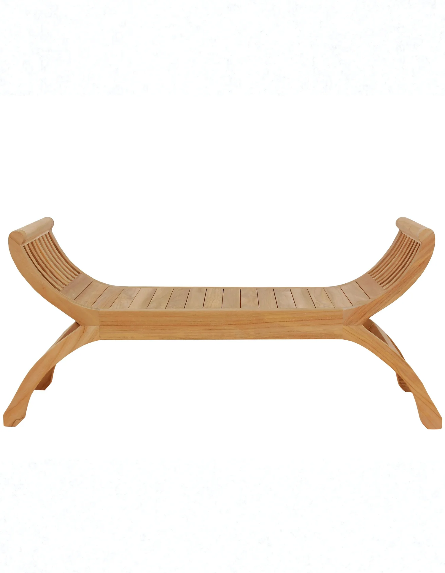 Oval Back Bench (4ft, 5ft, 6ft) — Harbor Teak