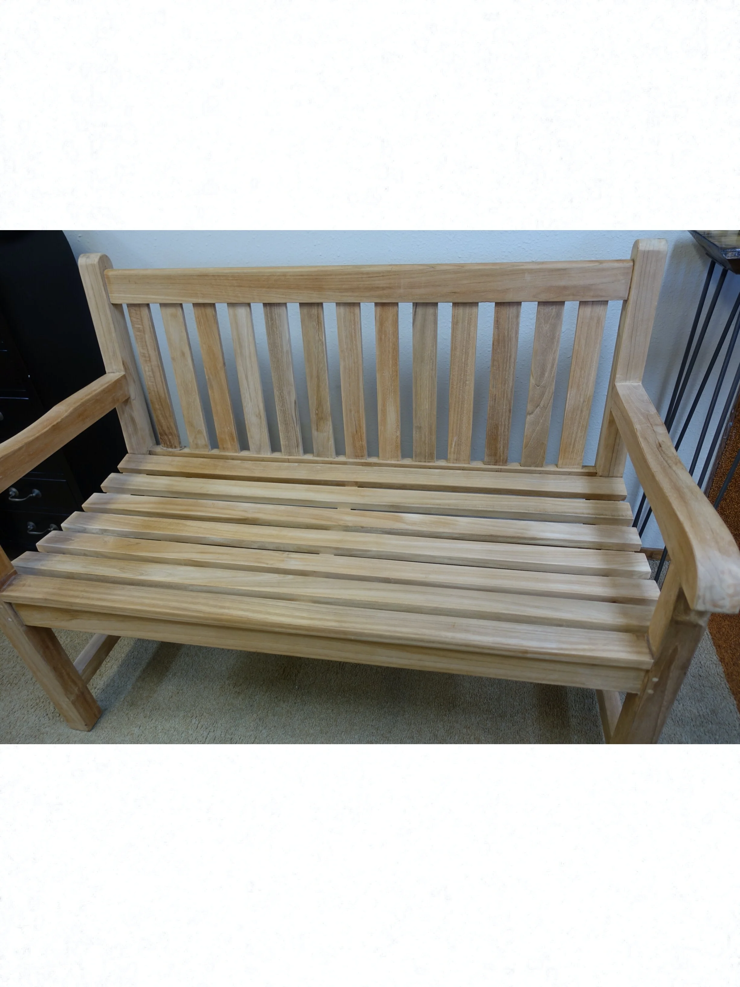 Oval Back Bench (4ft, 5ft, 6ft) — Harbor Teak