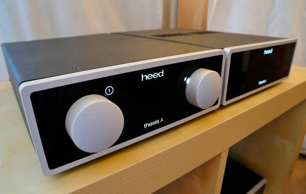HEED THESIS LAMBDA PREAMPLIFIER AND GAMMA AMPLIFIER - REVIEW — AUDIOKEY REVIEWS
