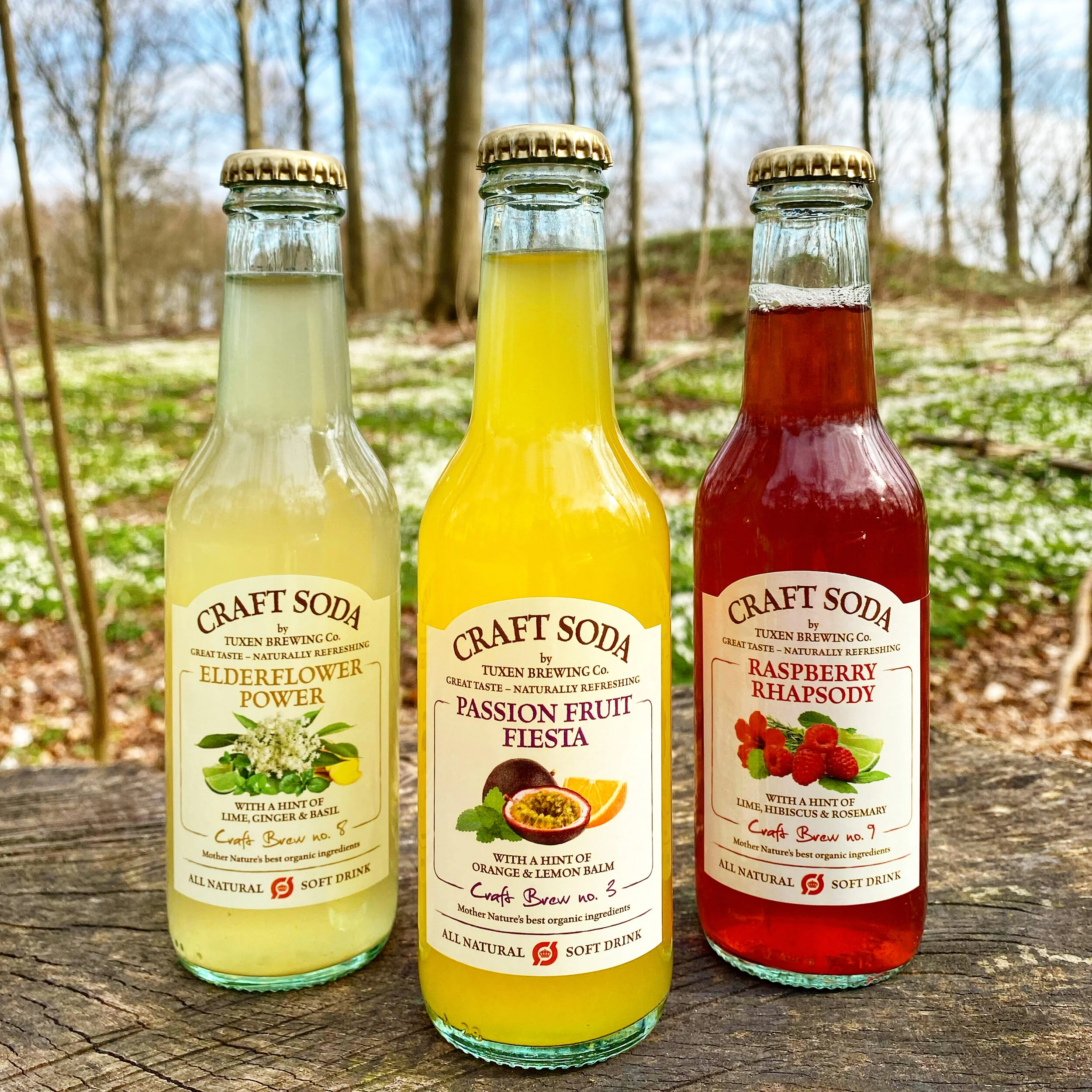 CRAFT SODA, CRAFT LEMONADE & CRAFT SHOTS By TUXEN BREWING Co.