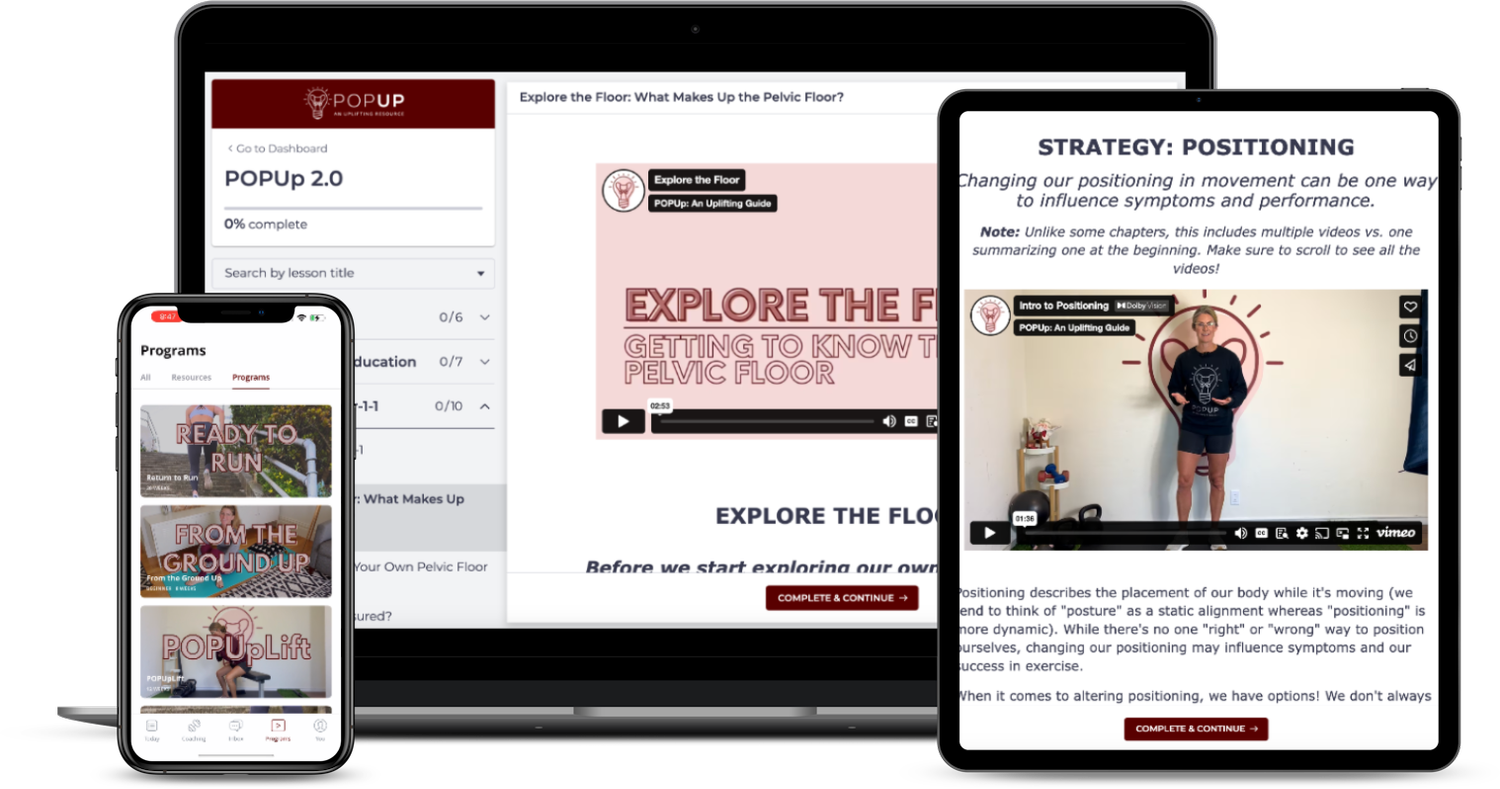 POPUp: An Uplifting Resource