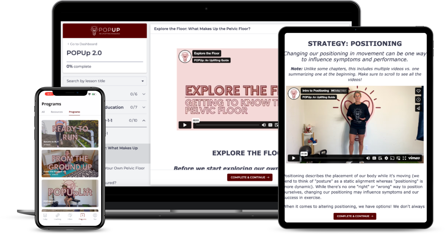 POPUp: An Uplifting Resource