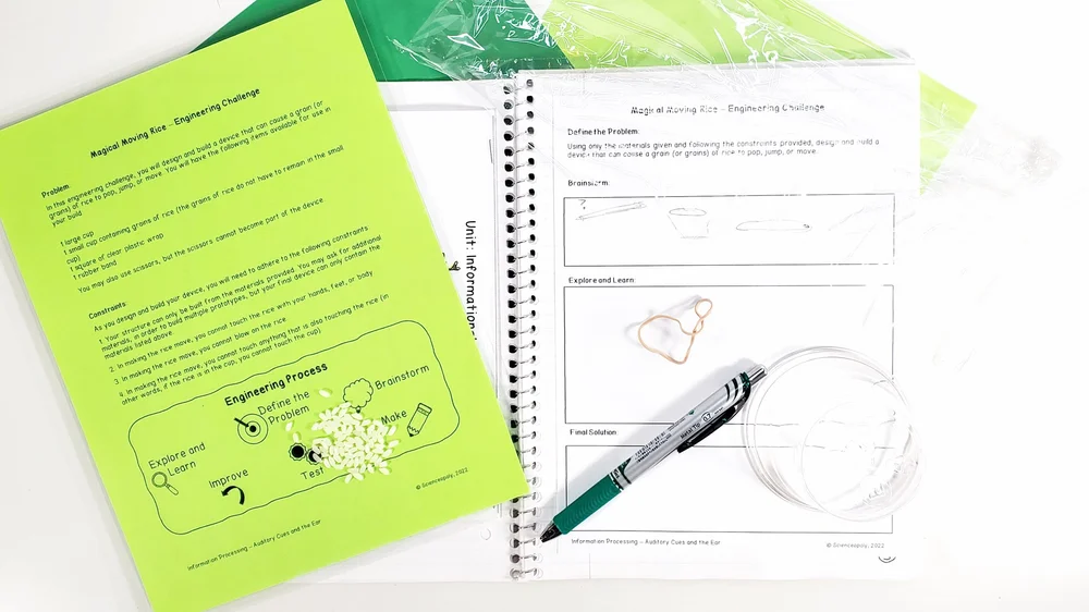 Sound Waves and Sensory Receptors- Using Inquiry Science to Create a ...