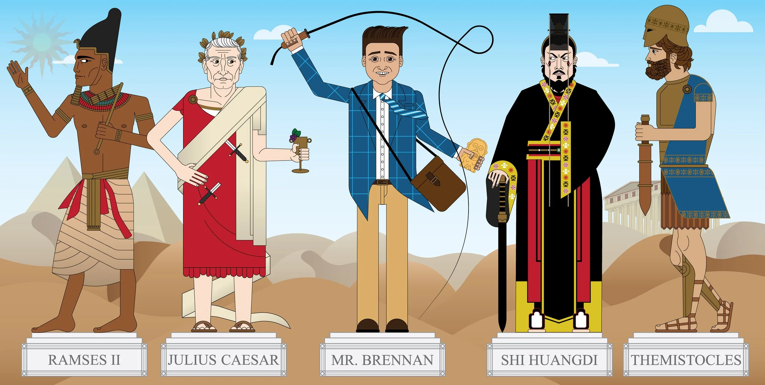 Mr. Brennan's World History Class — STATLER ARTS