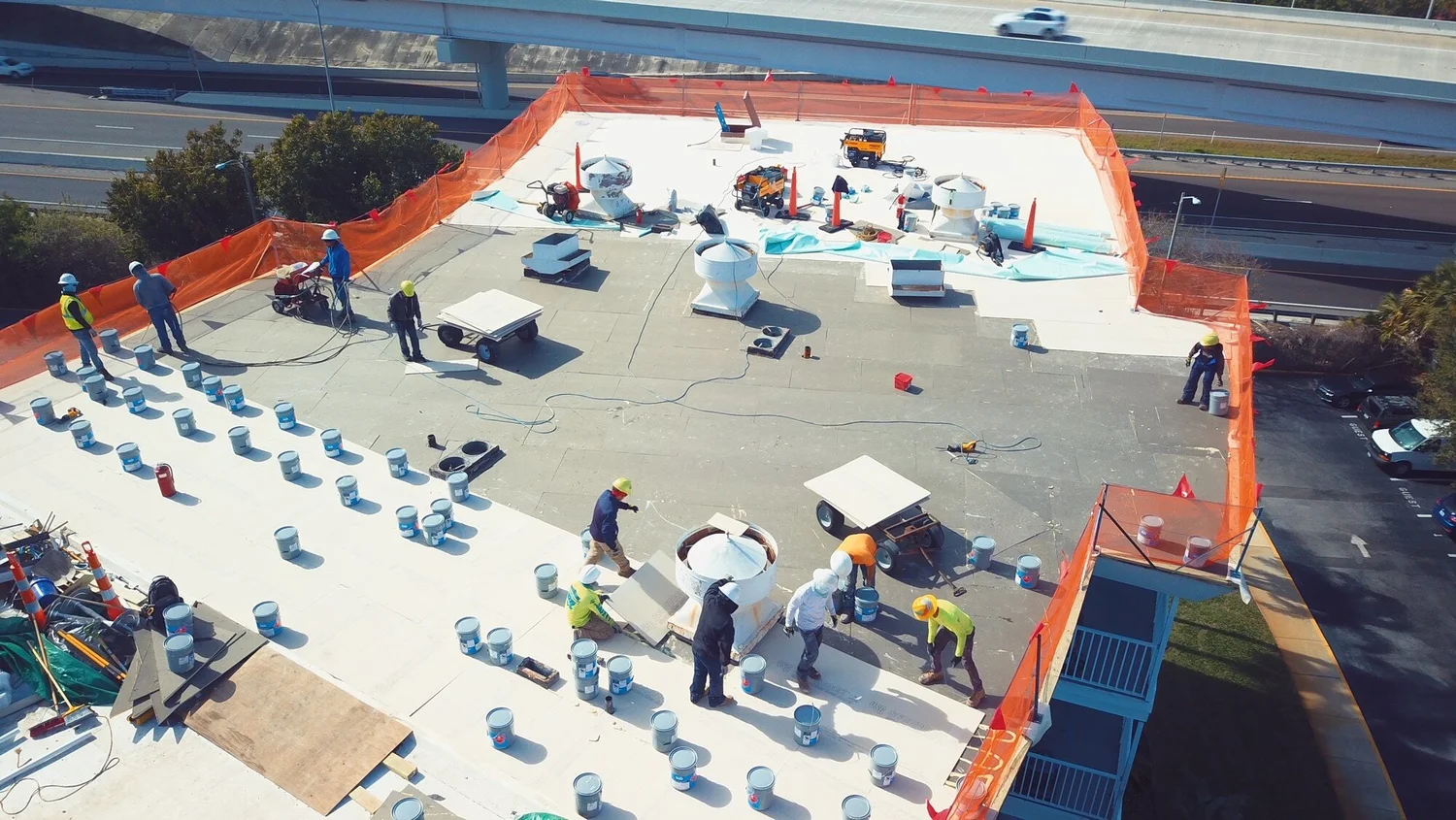 TeamCraft Commercial and Industrial Roofing Company | Re-roofing and ...