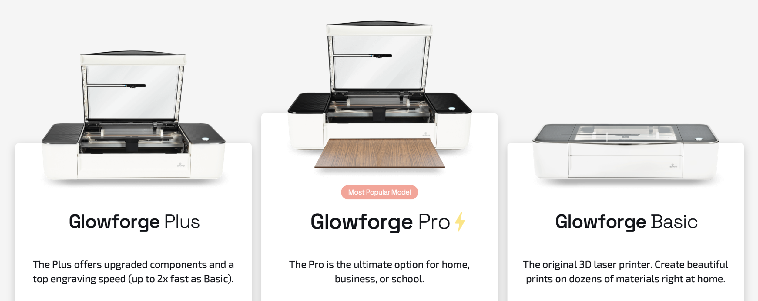 Glowforge $500 OFF Discount — The Weber Woodshop