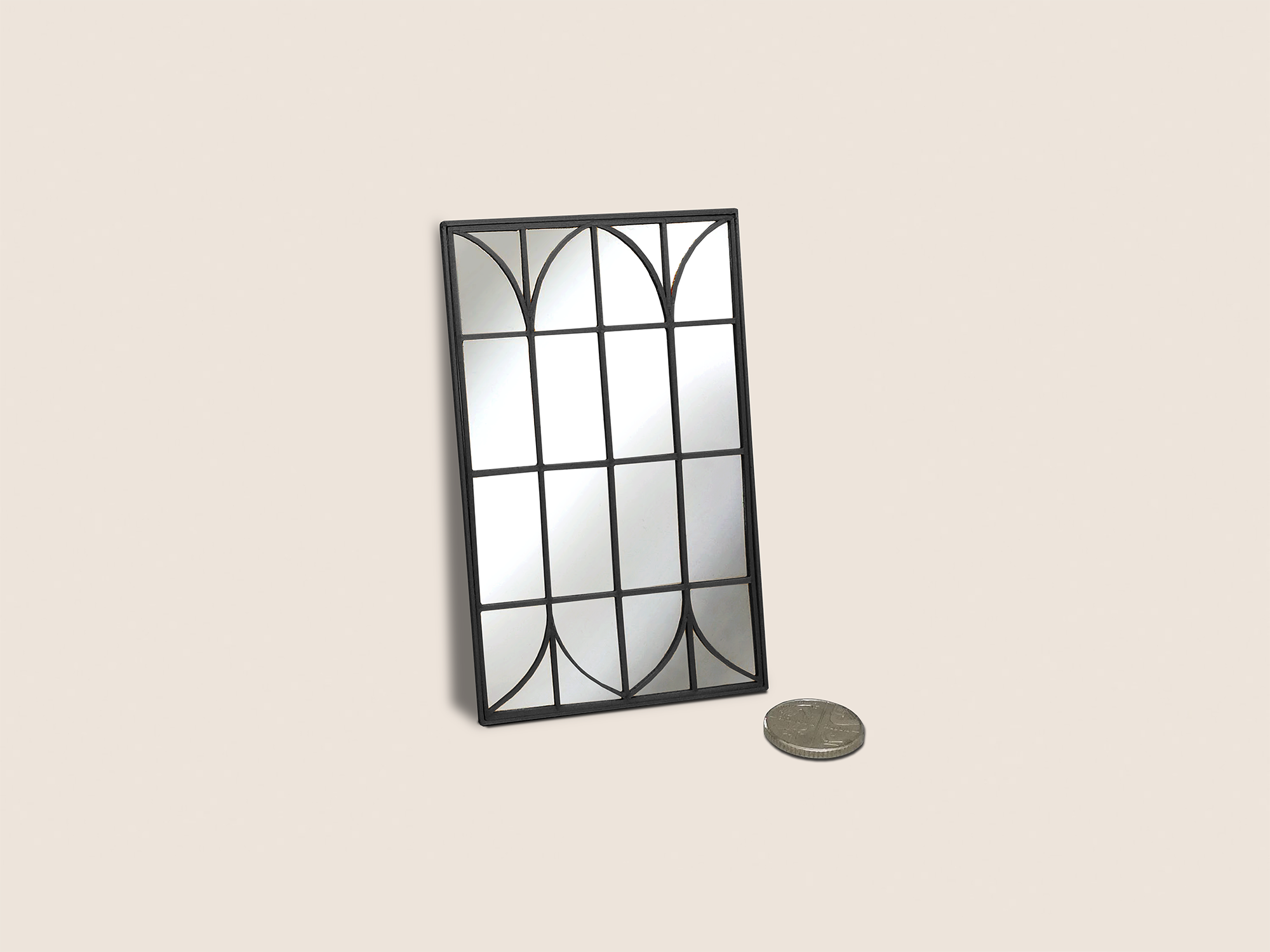 Art & Collectibles Miniatures 1.12 scale polygon wall mirror etna.com.pe