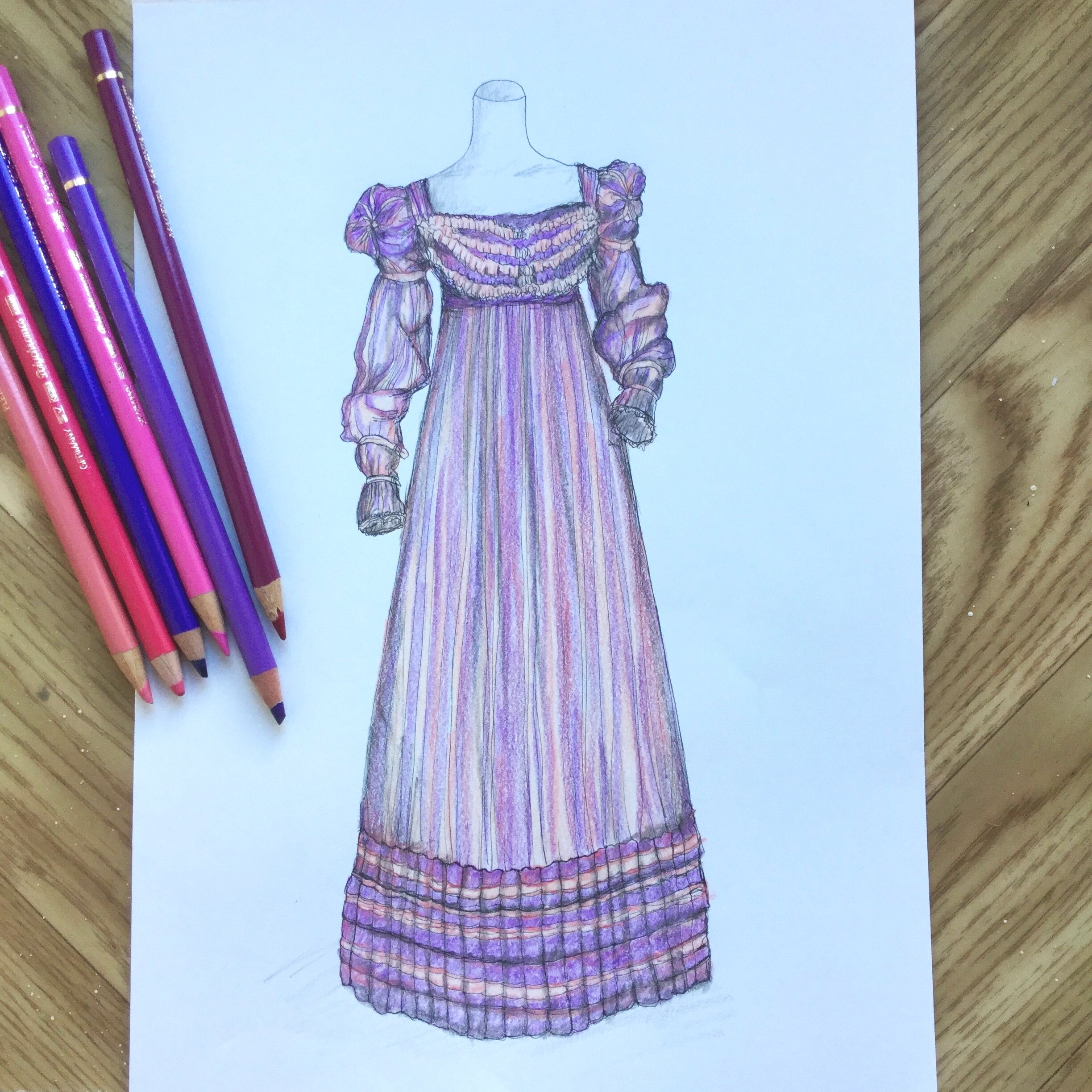 Costume Illustrations — Eleanor Houghton