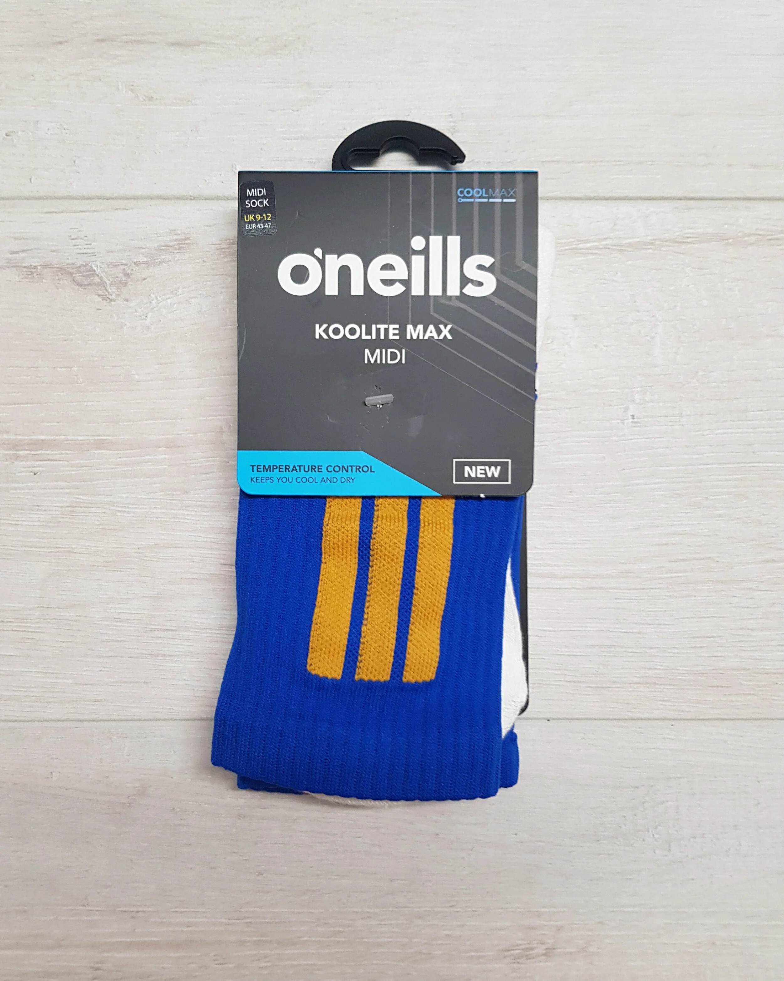 NEW O'Neill's Koolite MAX Midi Sock - Royal/White — Begley's Sports