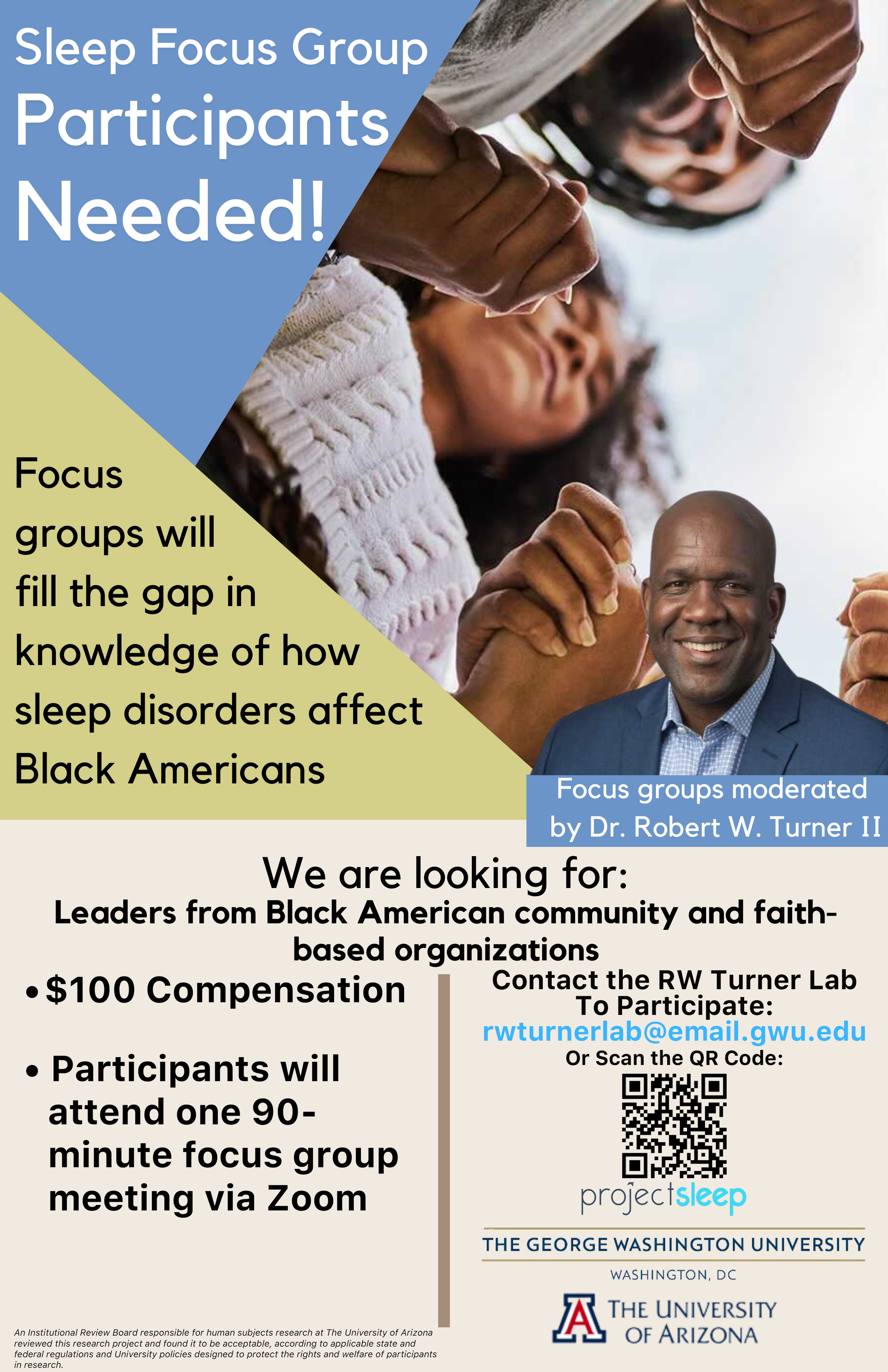 Black American Sleep Focus Groups Study — R.W. Turner Lab