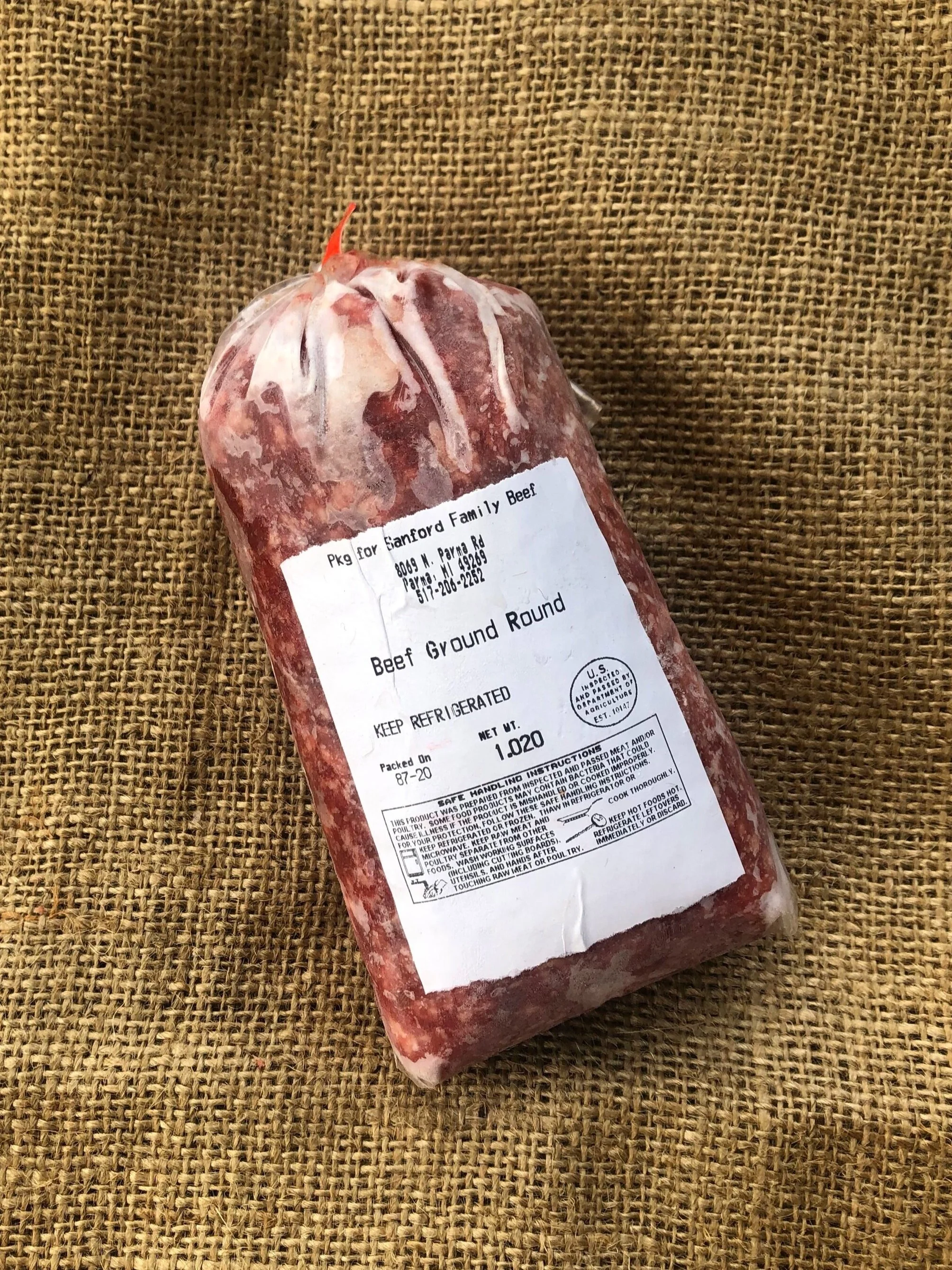Individual Cuts — Sanford Family Beef