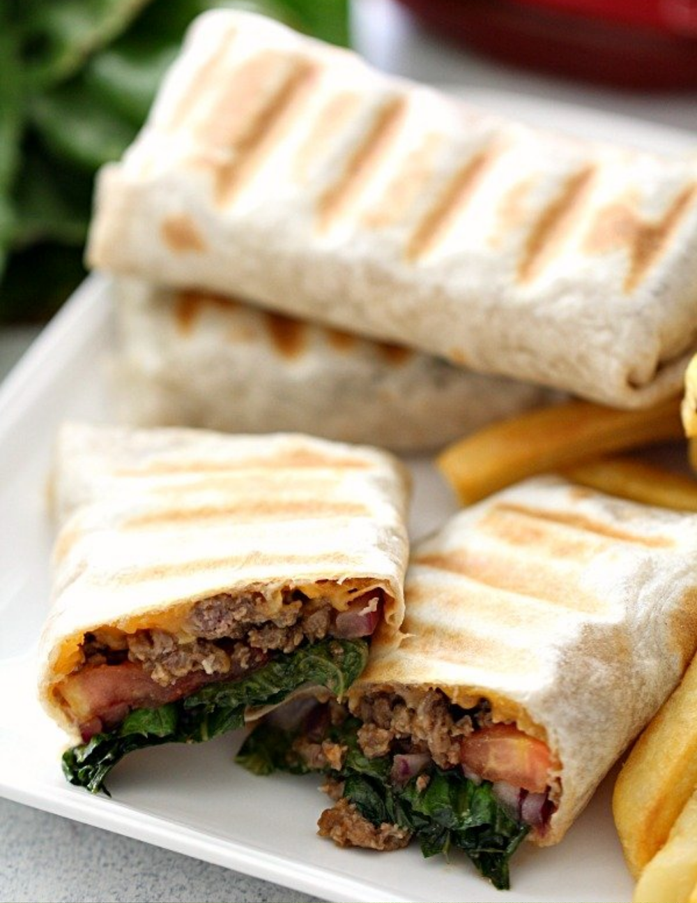 Cheeseburger Burritos — Sanford Family Beef